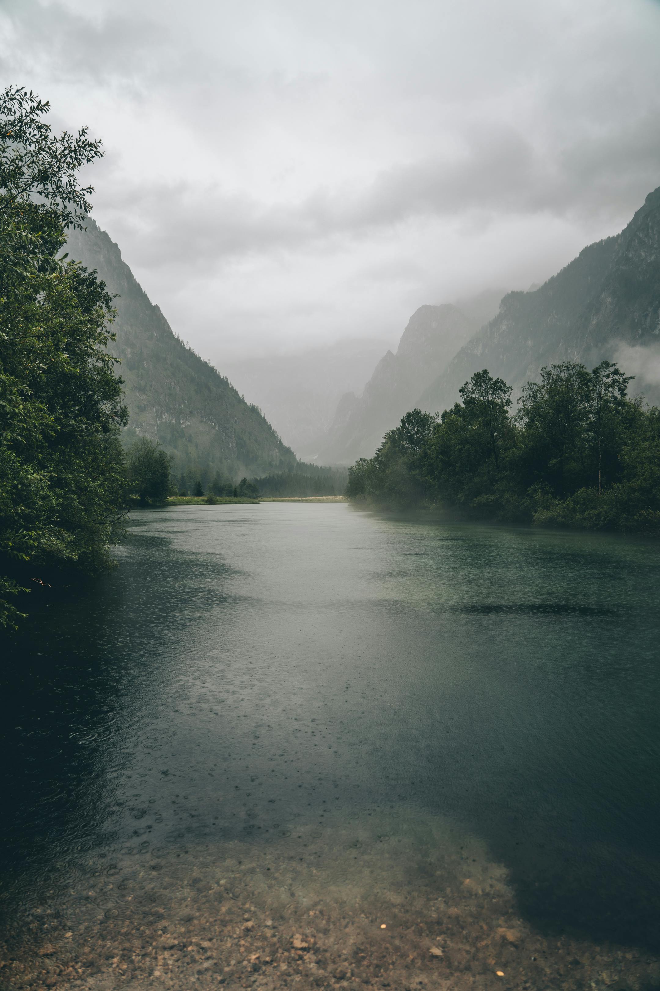 River Between Mountains · Free Stock Photo