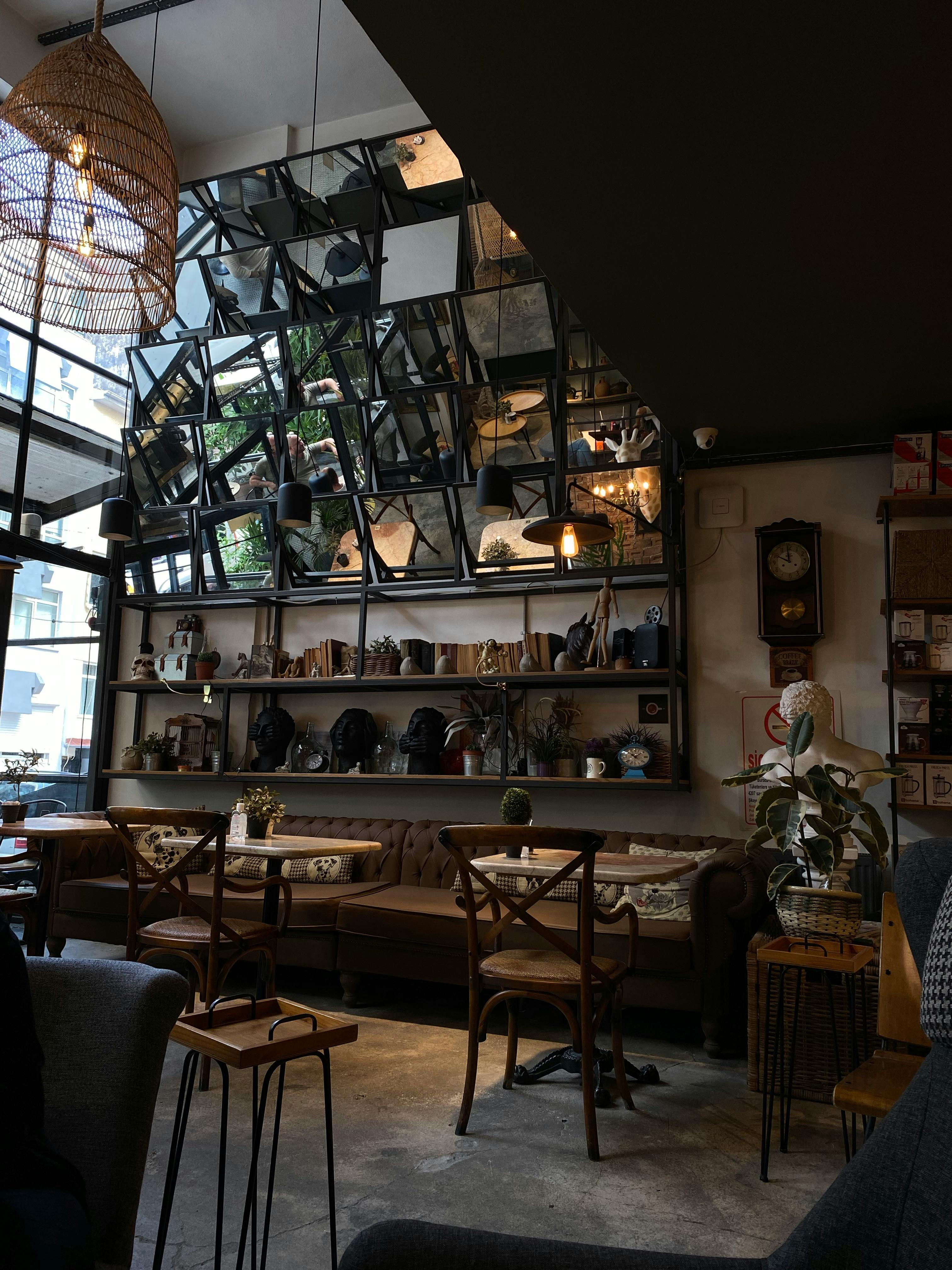 Interior Design of a Cafe · Free Stock Photo