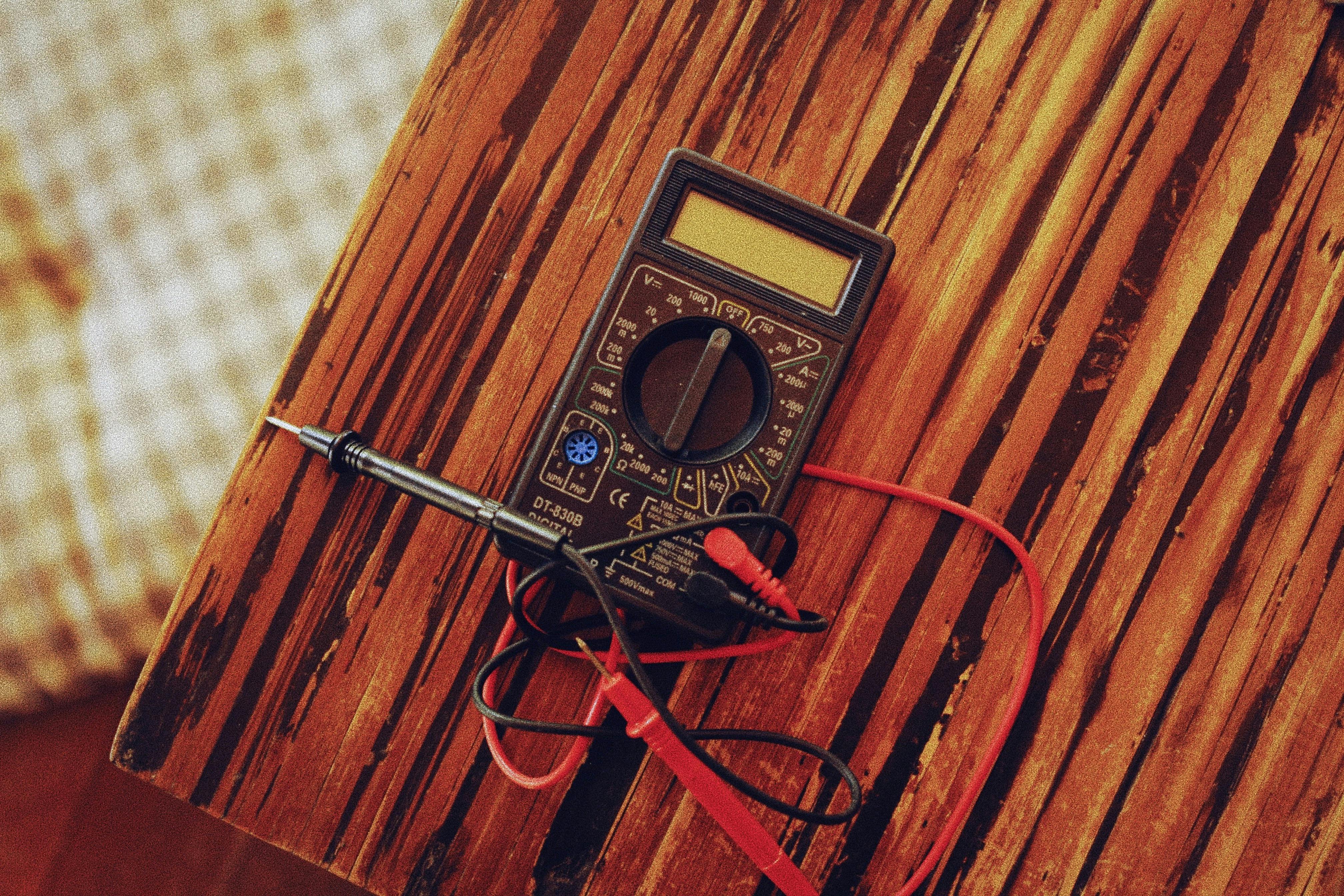 Close up of a Digital Multimeter · Free Stock Photo