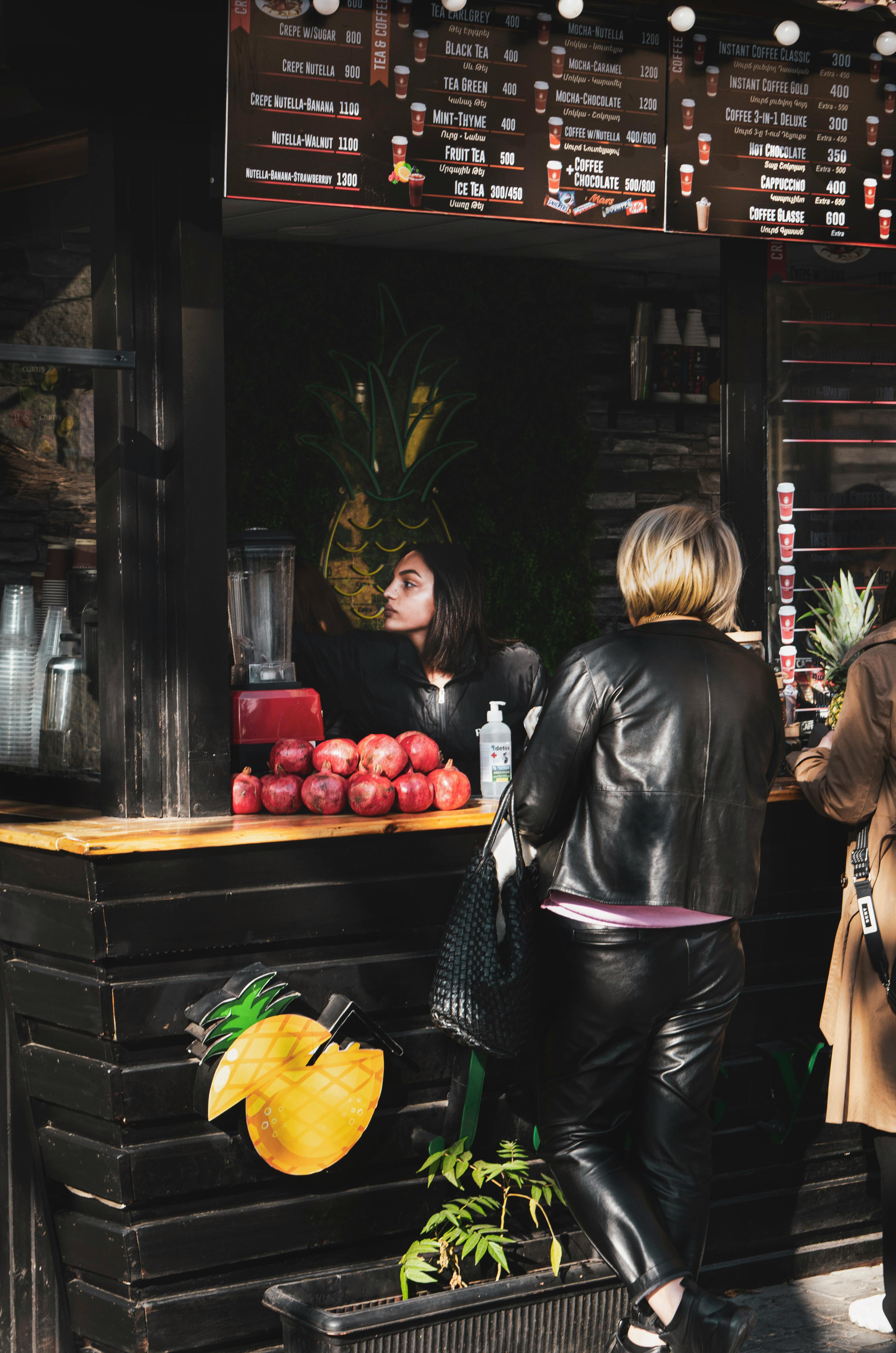 People Standing in Front of the Store · Free Stock Photo