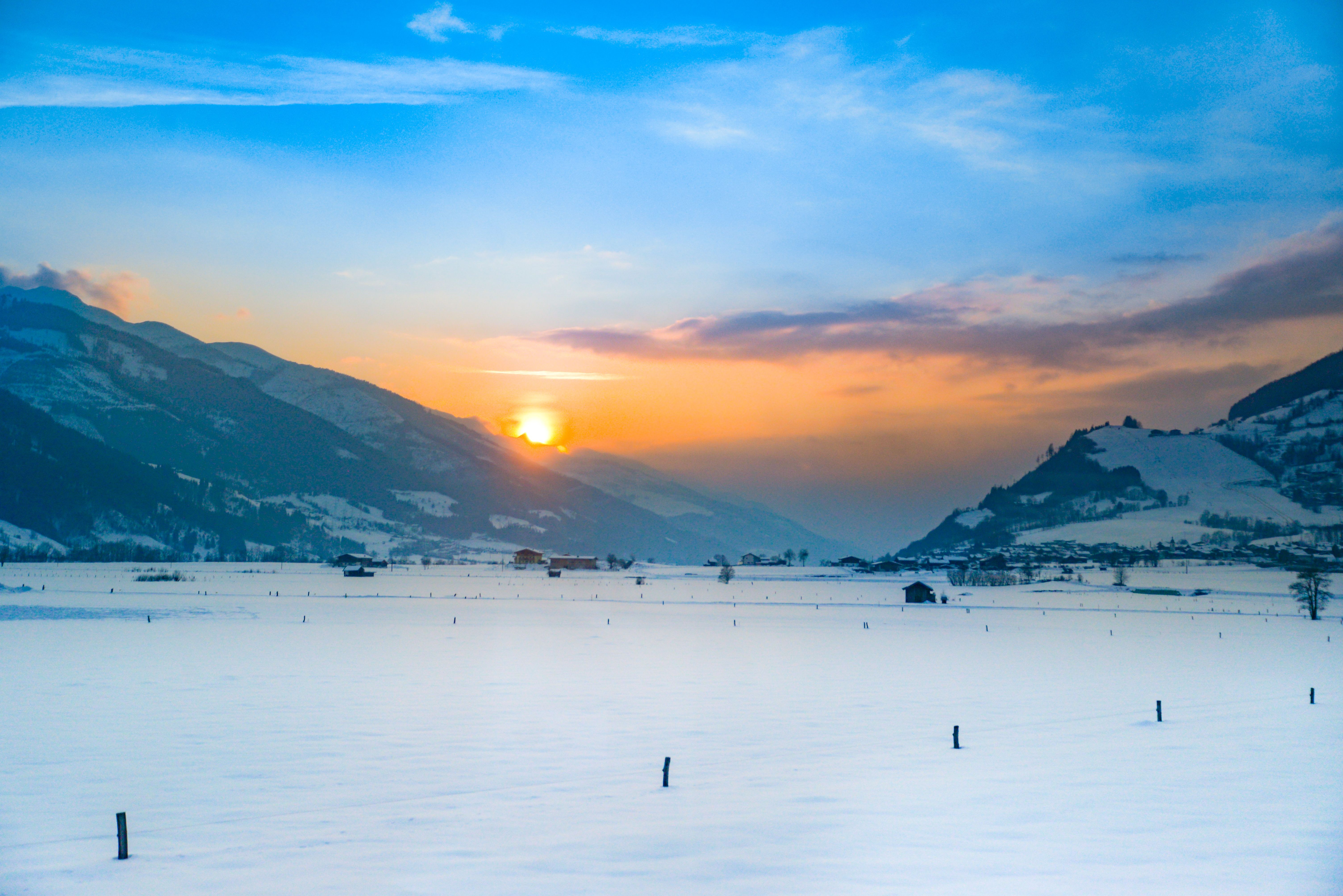Time Lapse Photography of Sunrise · Free Stock Photo