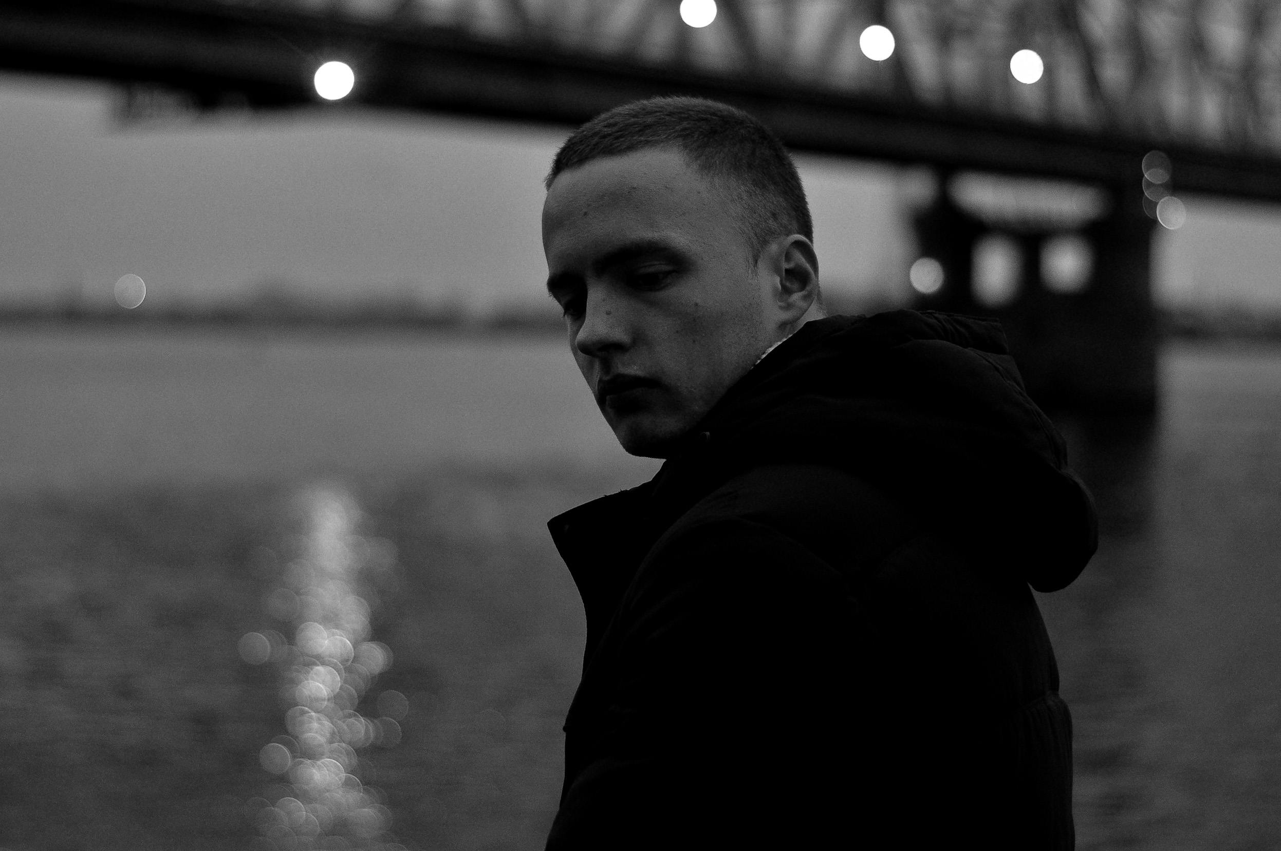 Gray Scale Photo of Man Holding Analog Camera · Free Stock Photo