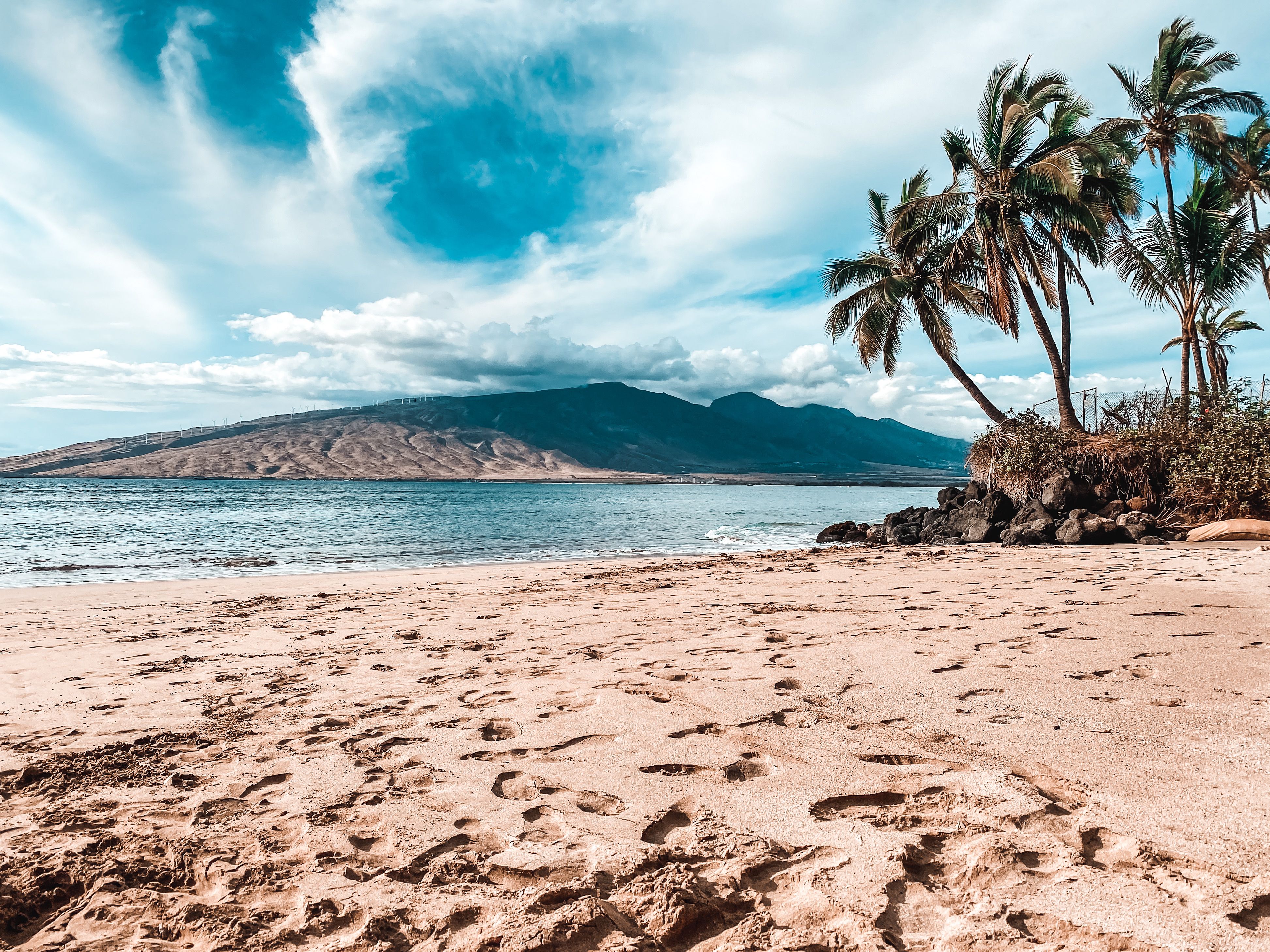 Scenic View of a Beach · Free Stock Photo