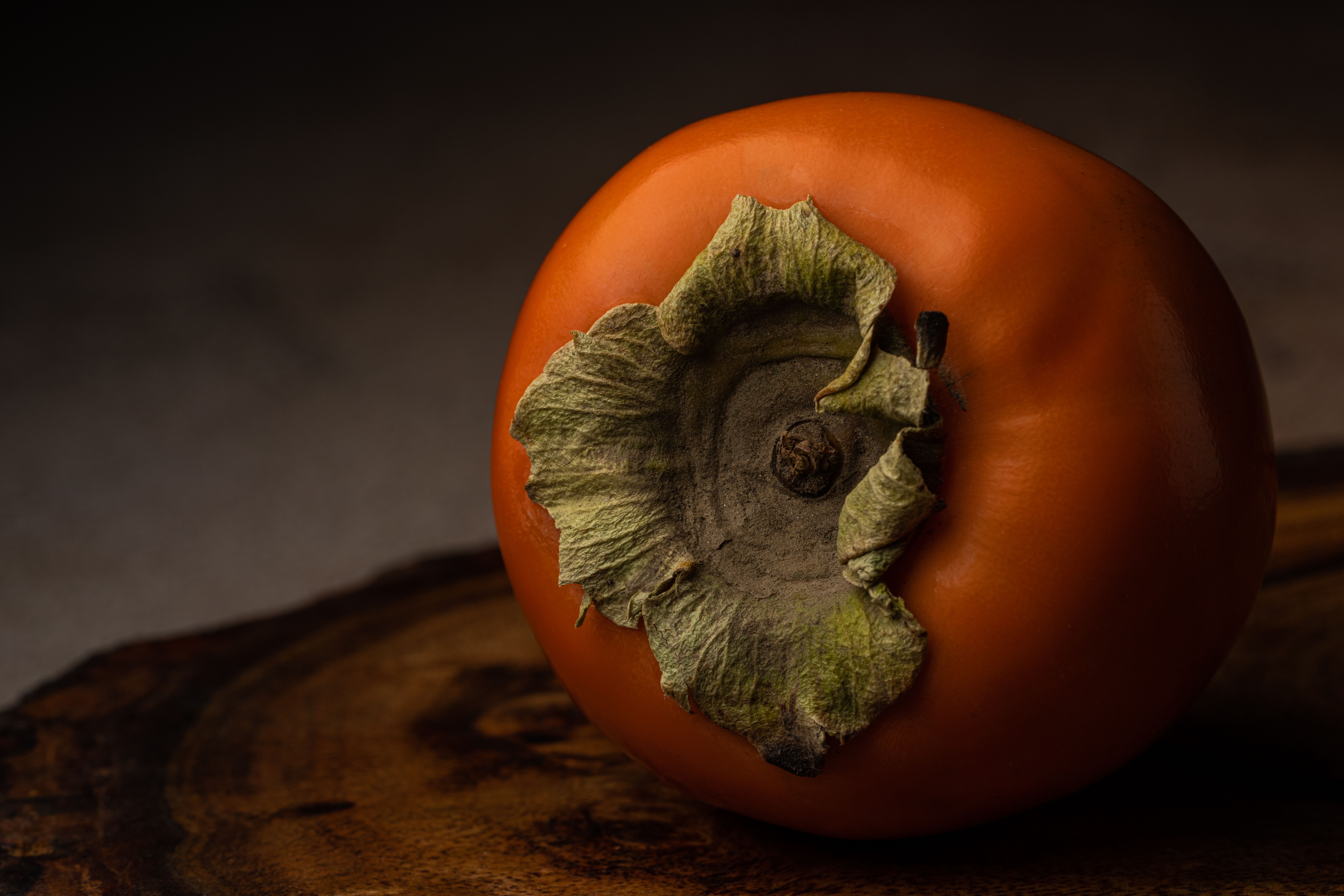Close Up Photo of a Persimmon · Free Stock Photo