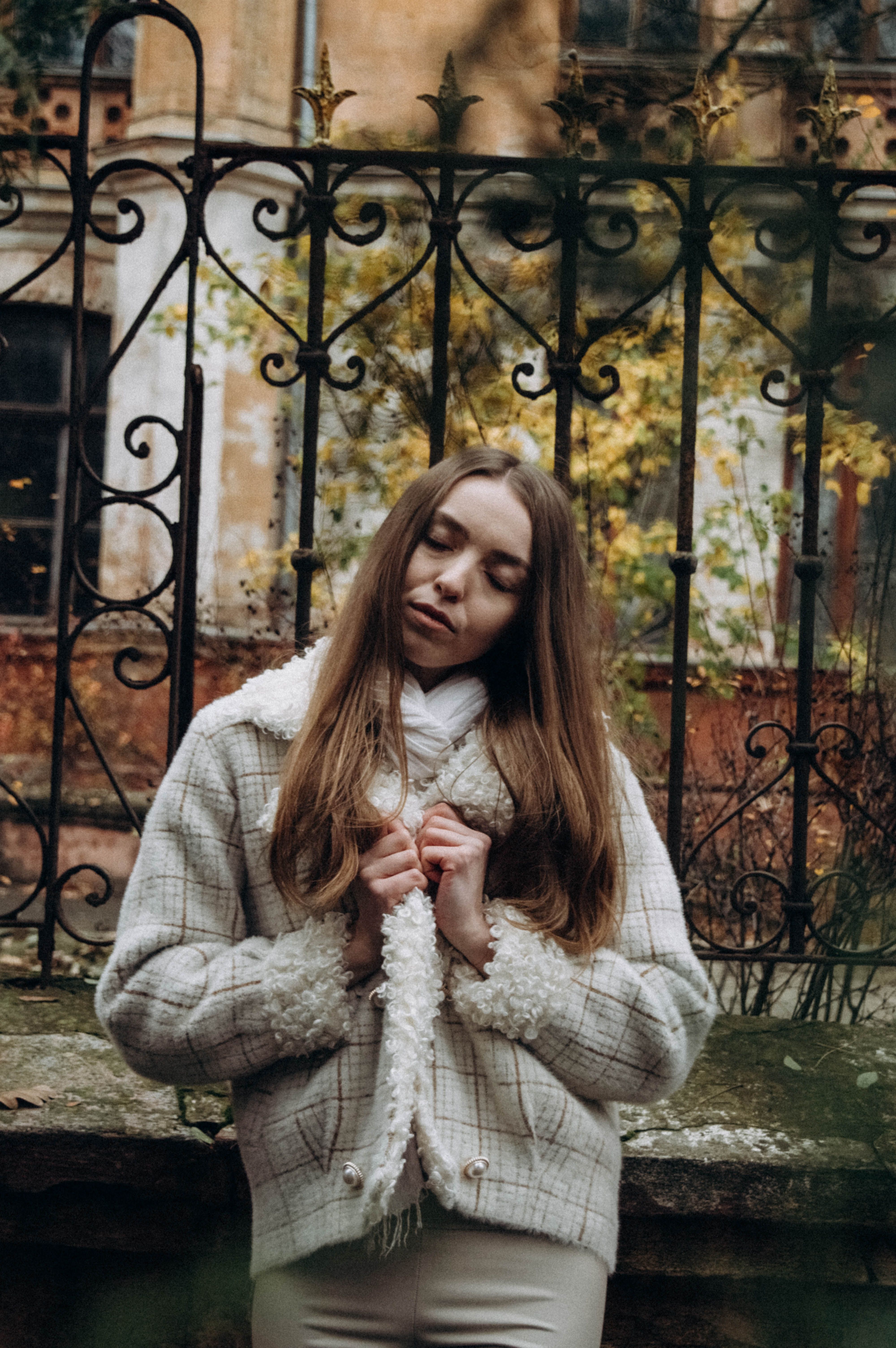 A Woman Unzipping Her Jacket · Free Stock Photo