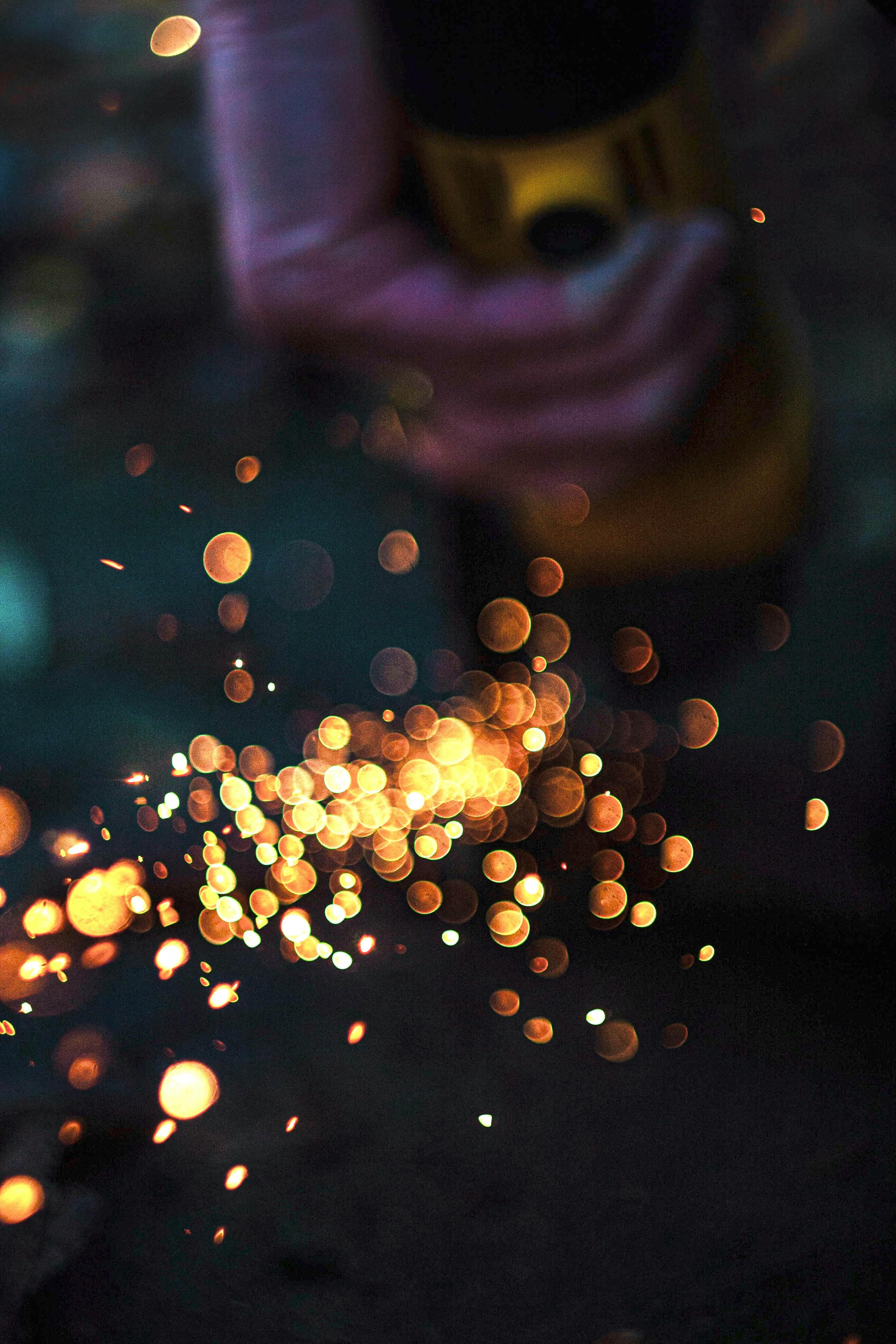 White Light Reflections · Free Stock Photo