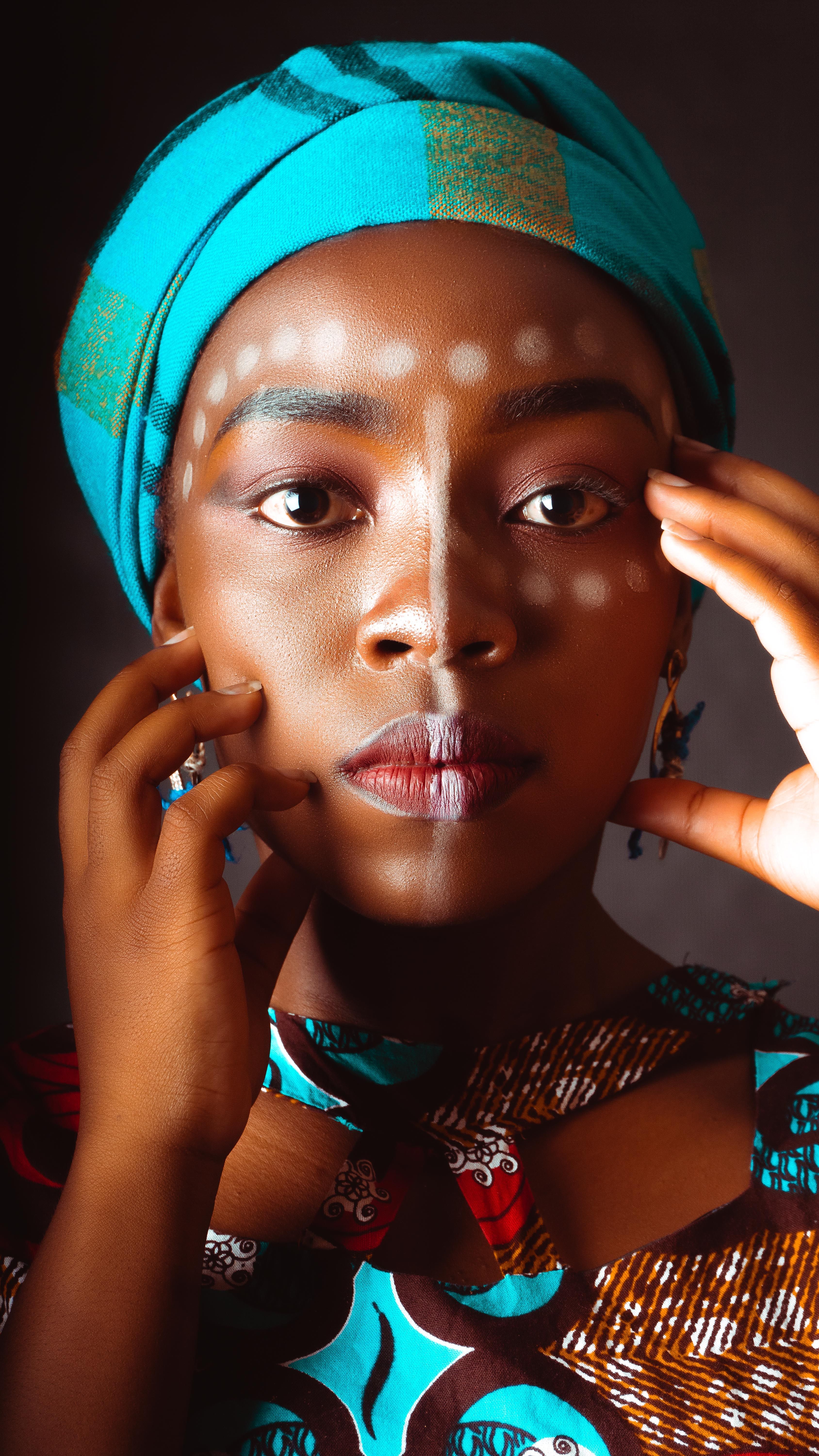 Woman in Shawl · Free Stock Photo