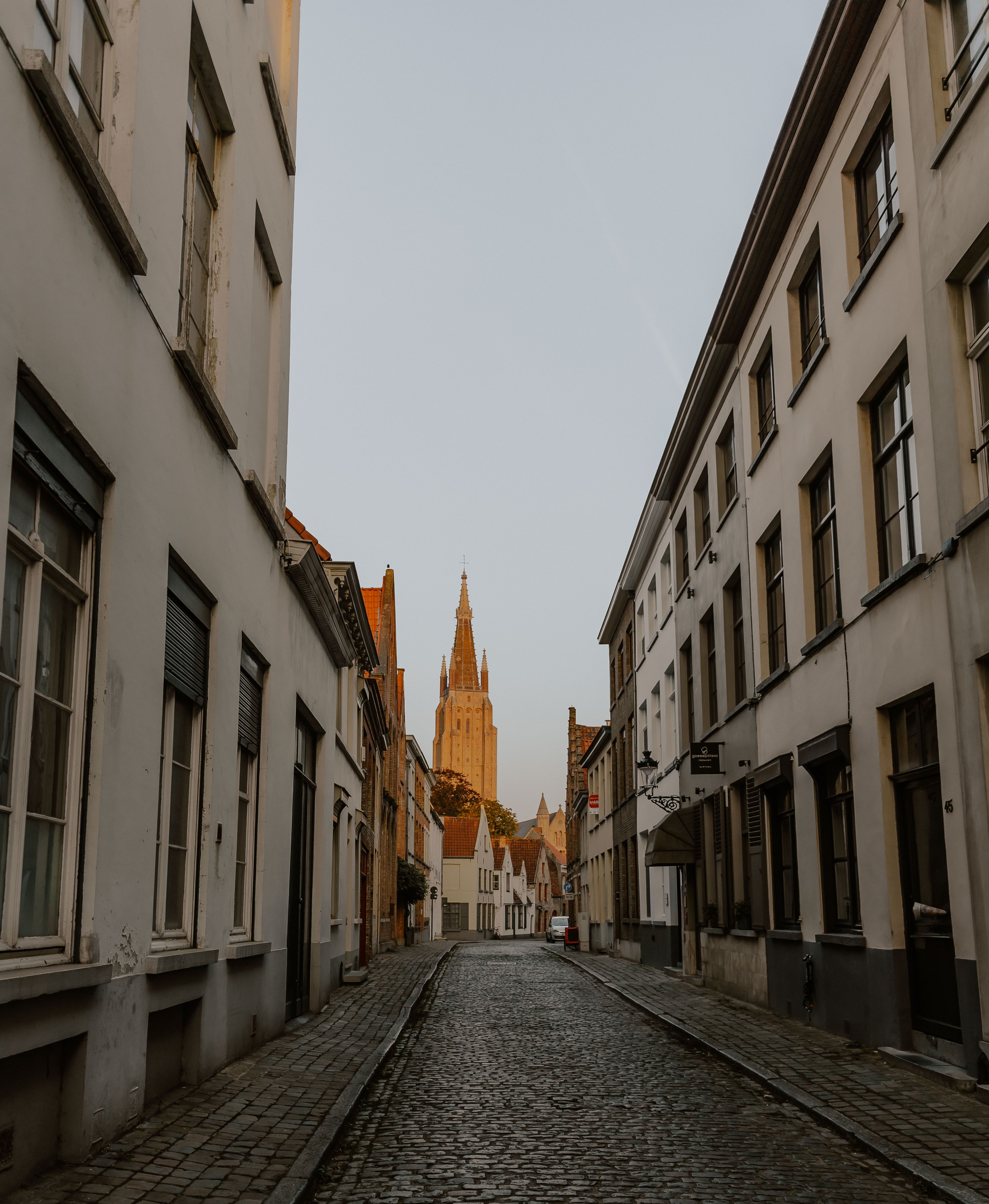 Empty Street in Town · Free Stock Photo
