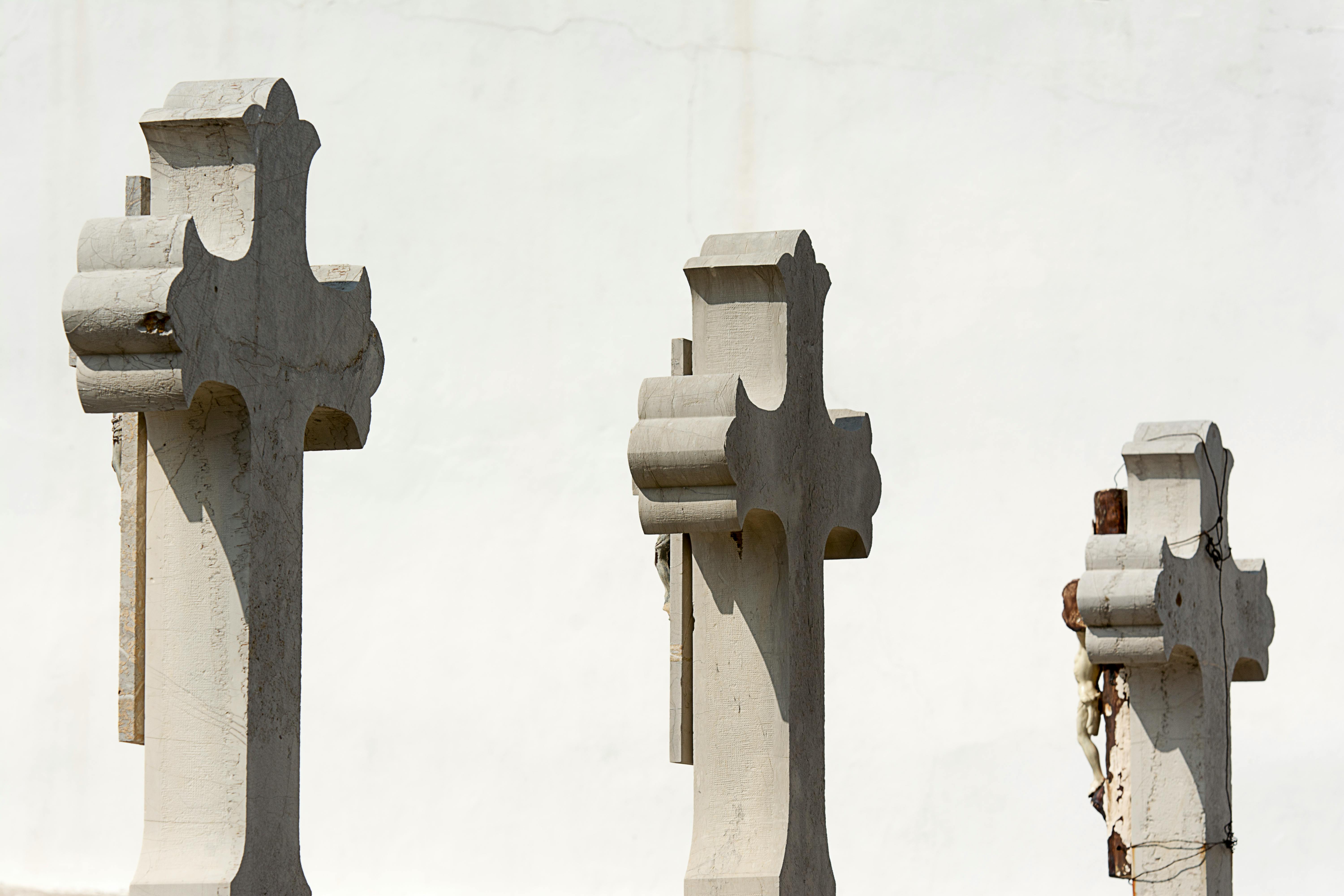 Concrete Crosses · Free Stock Photo