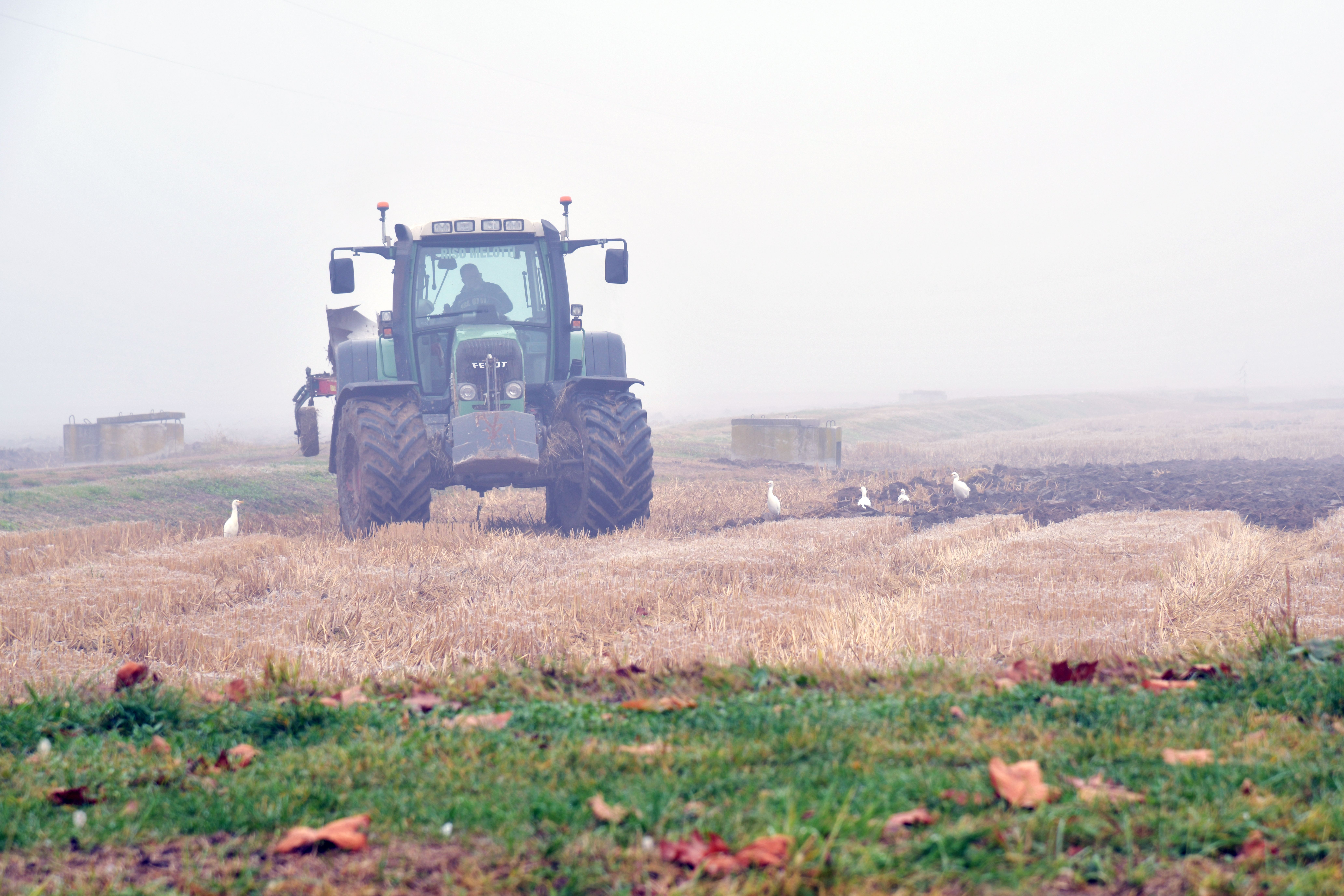 Tractor on a Field · Free Stock Photo