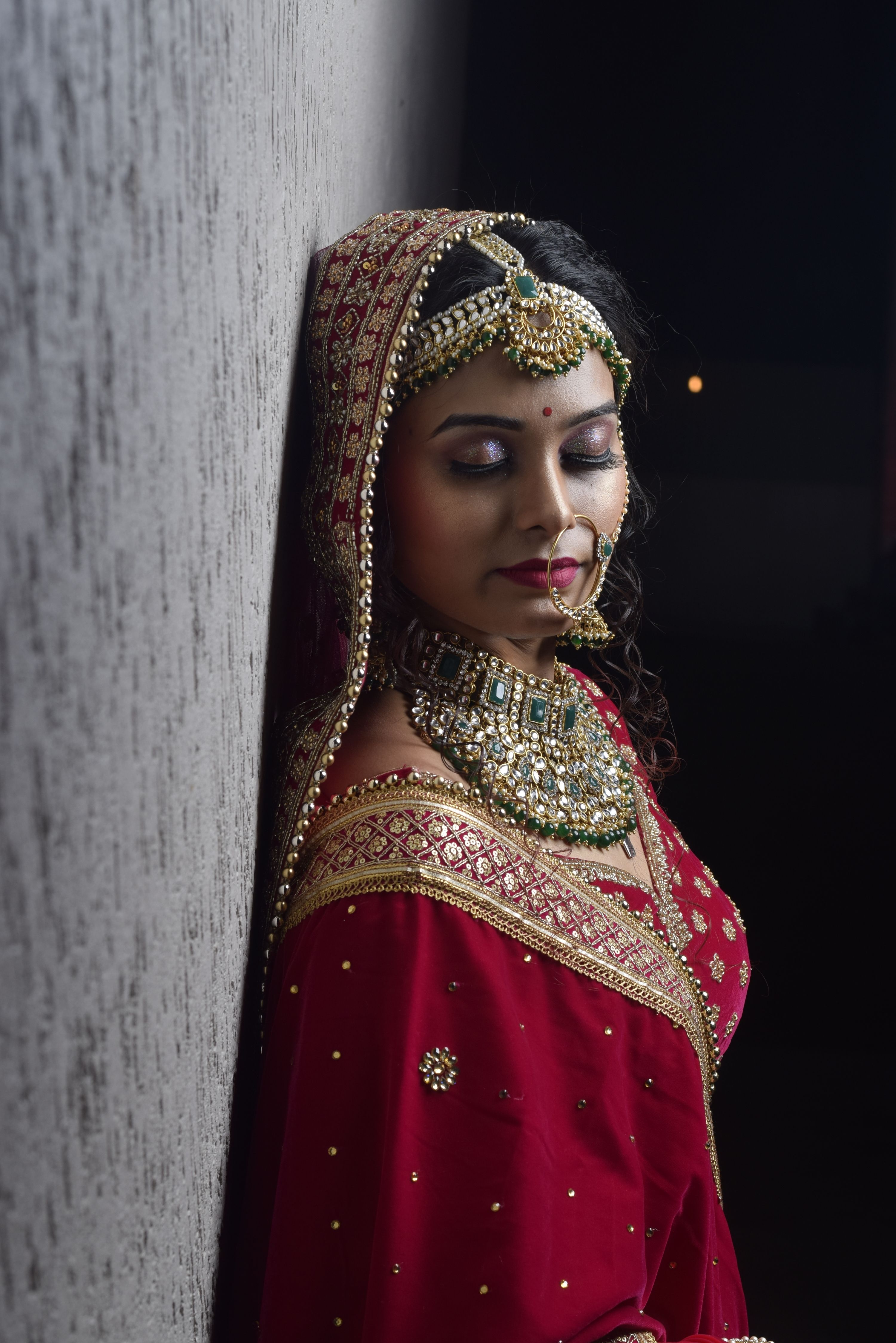 Portrait of Woman in Traditional Clothing with Niqab · Free Stock Photo