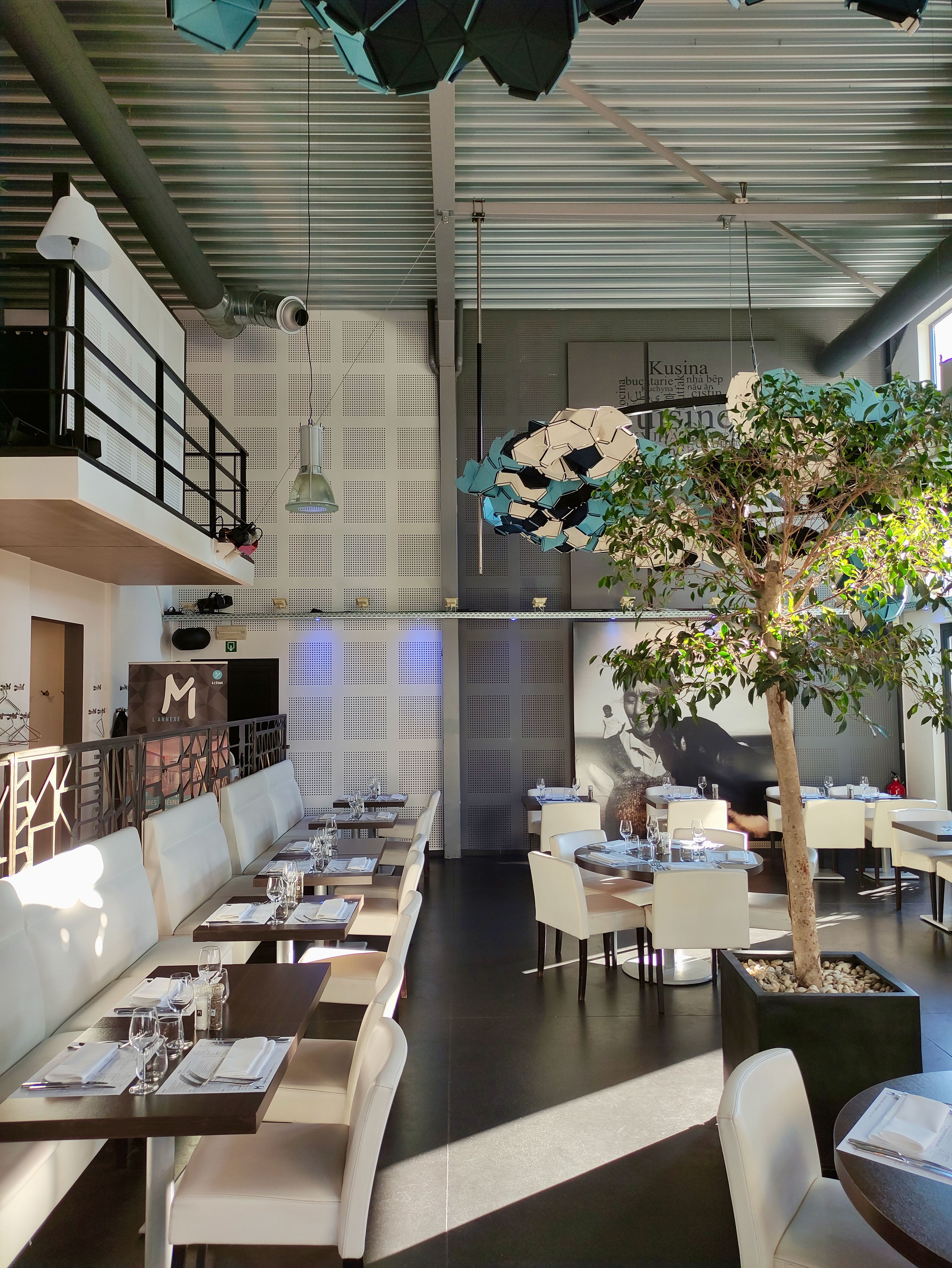 Modern Canteen Interior in an Office Skyscraper · Free Stock Photo