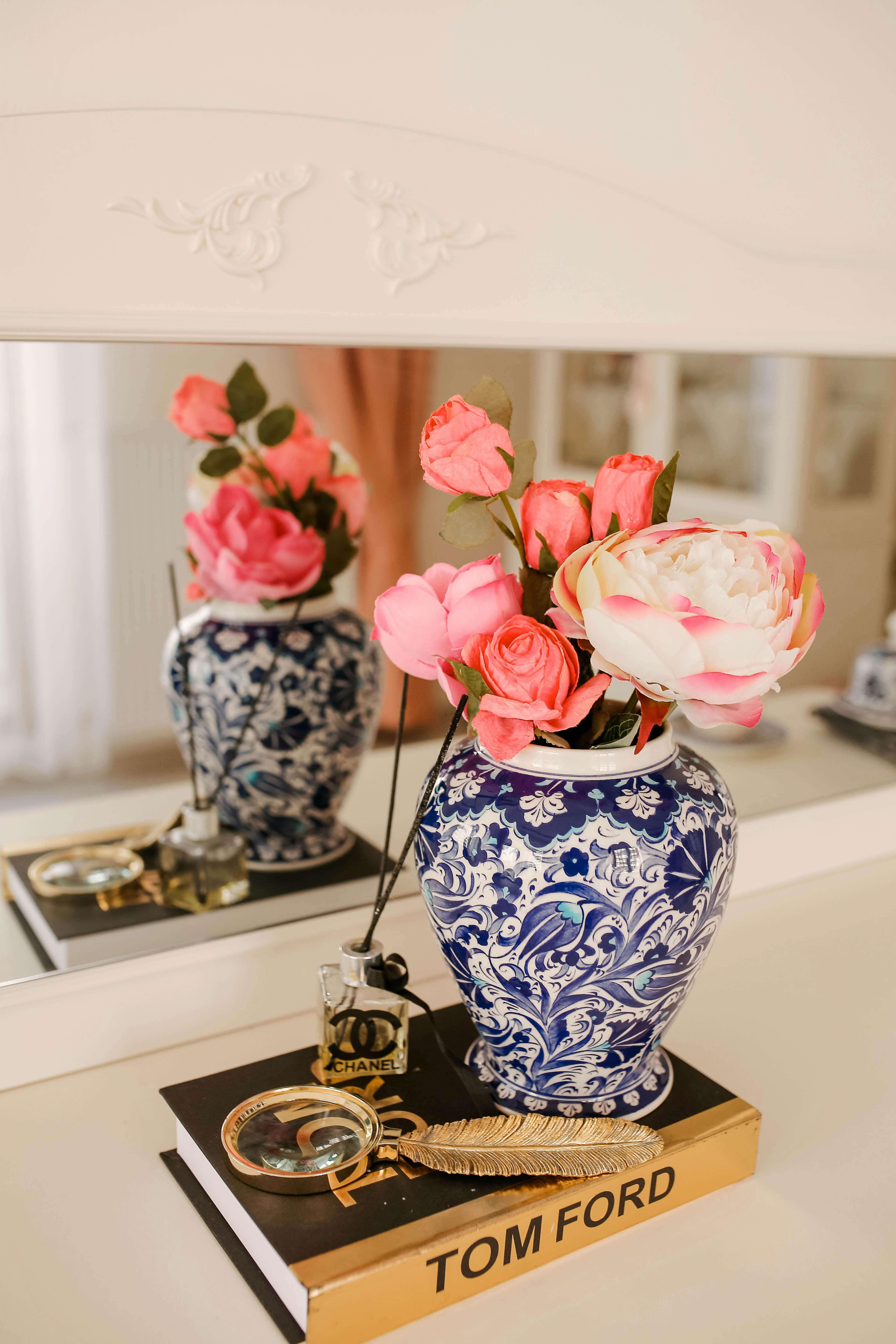 Pink Roses in a Vase · Free Stock Photo