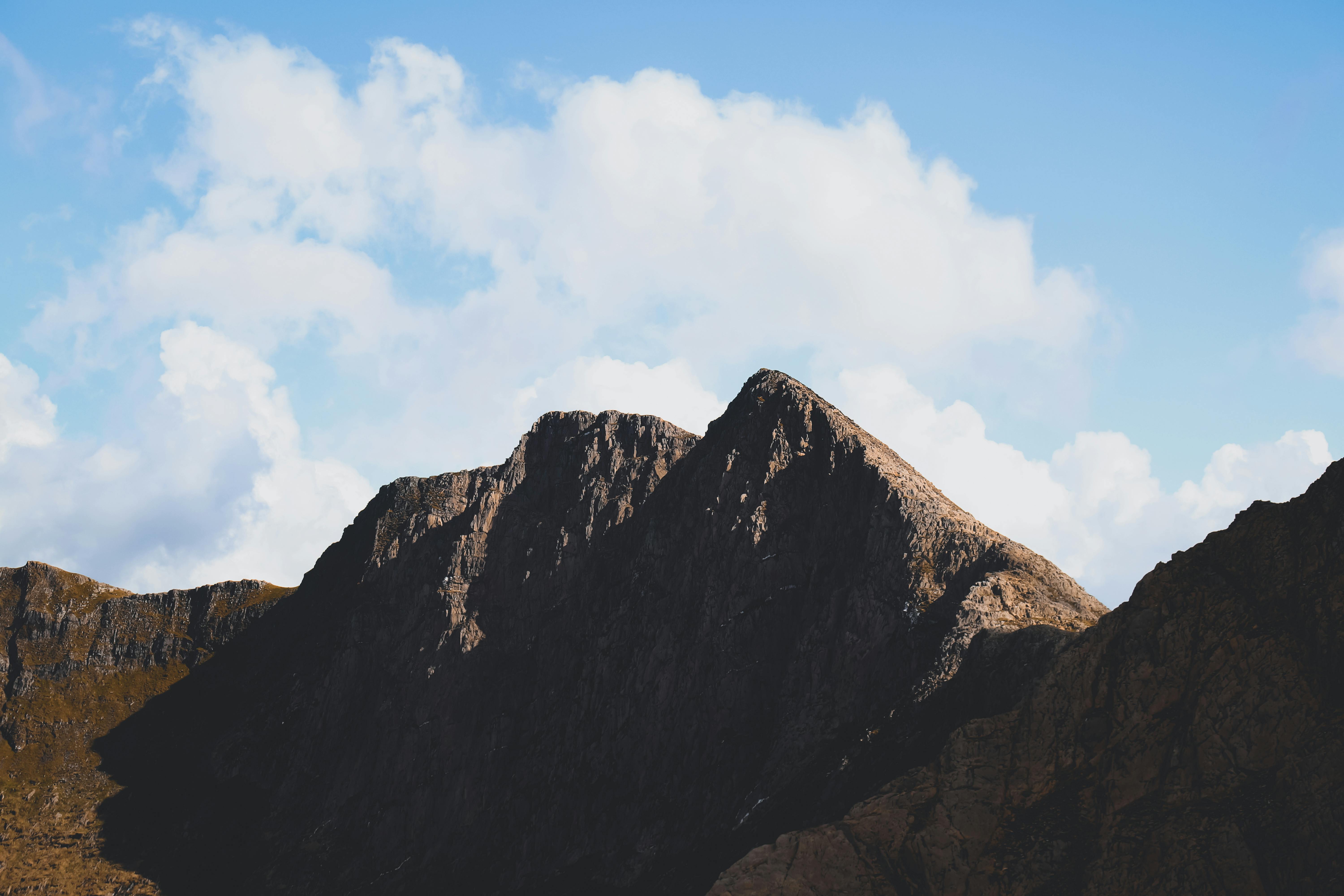 Cloud over Mountains Peaks · Free Stock Photo
