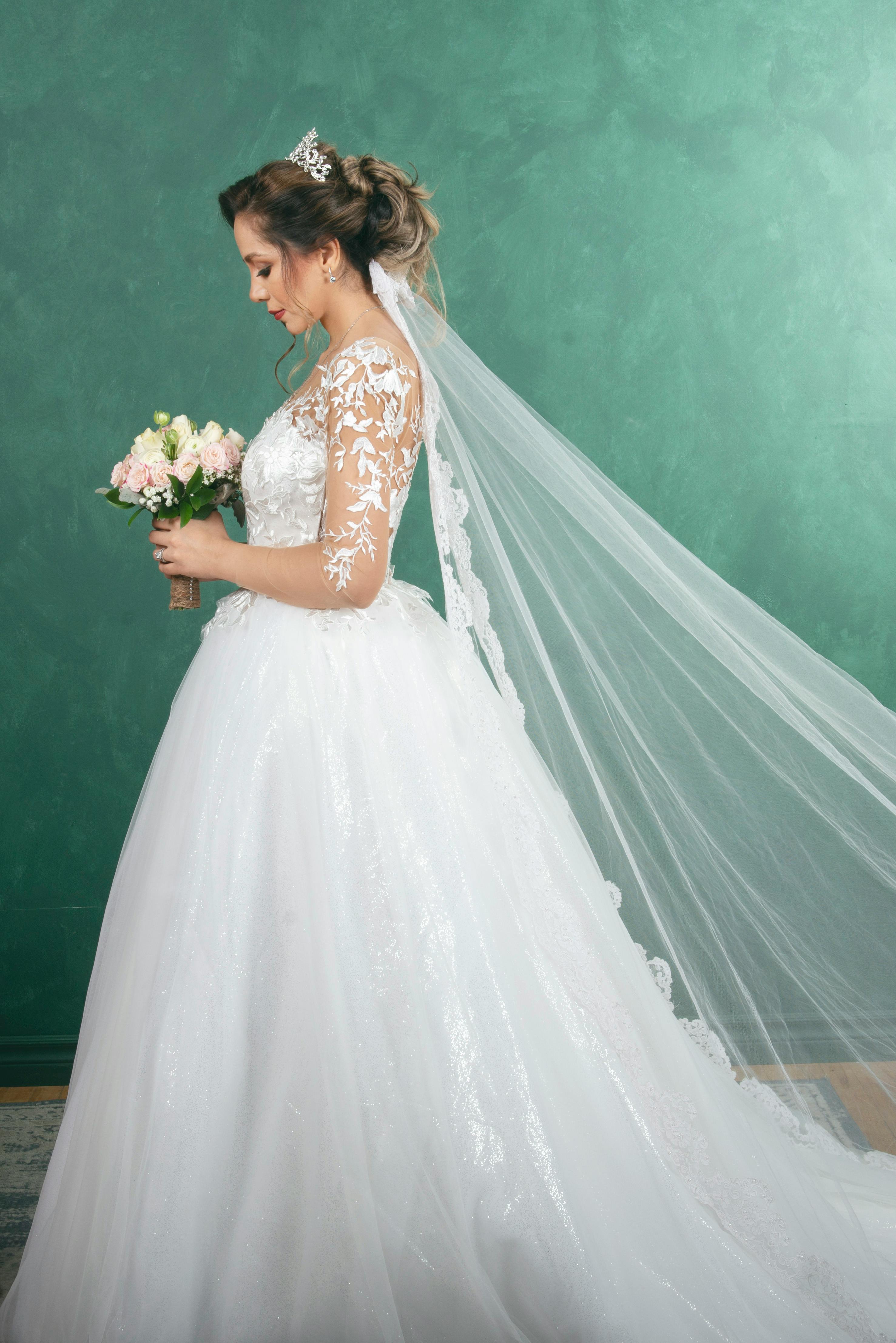 Photo of Woman in Bridal Gown · Free Stock Photo