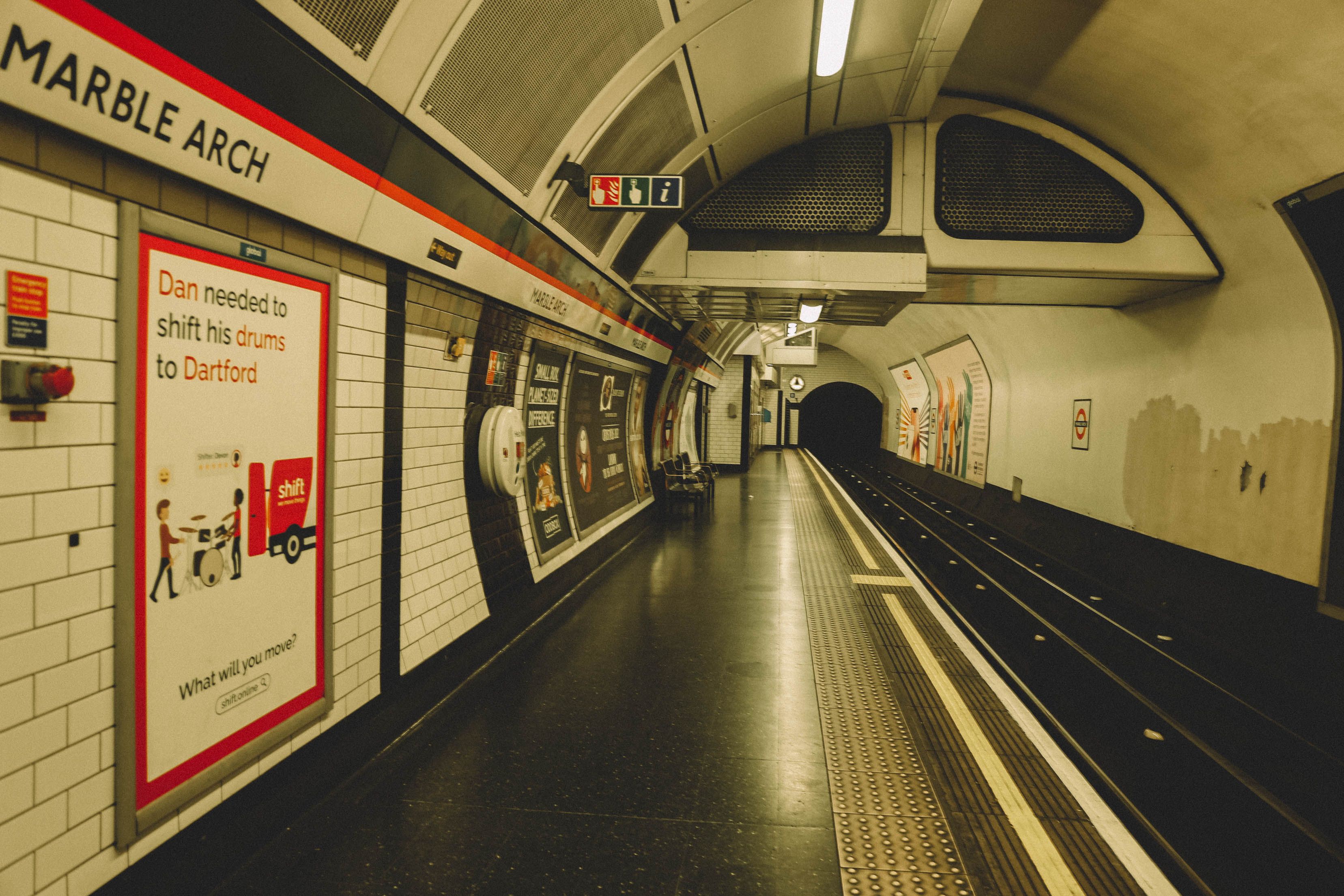 View of a Subway Station · Free Stock Photo