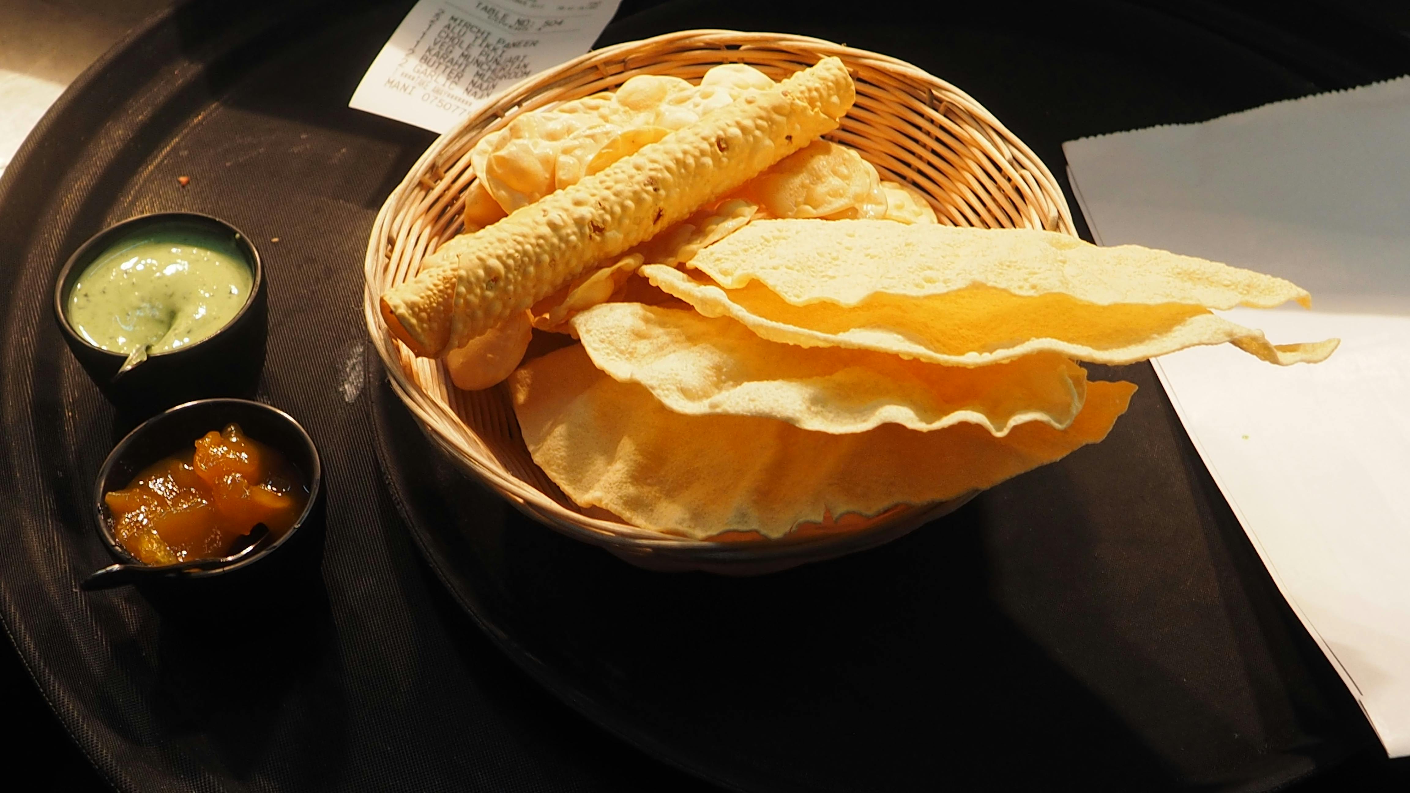 Free stock photo of papadum, pappadum, popadom