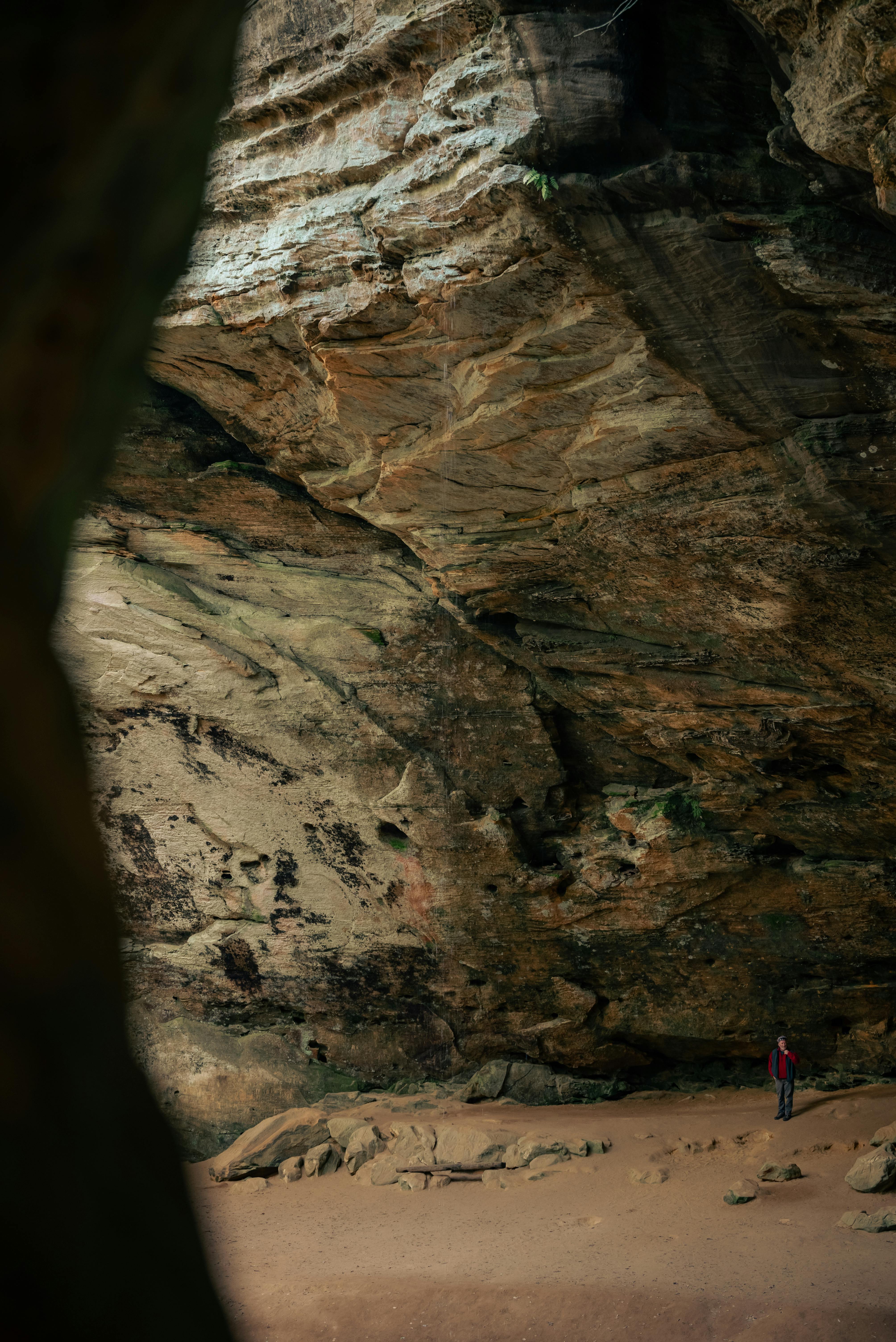 Rocks around Cave Entrance · Free Stock Photo