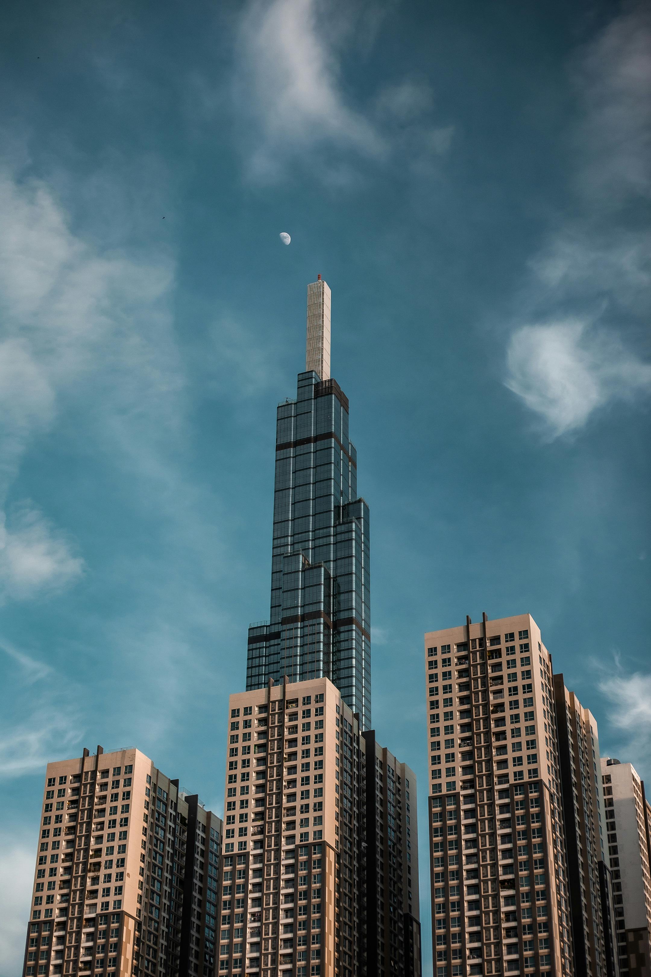 High Rise Buildings Under the Clear Blue Sky · Free Stock Photo