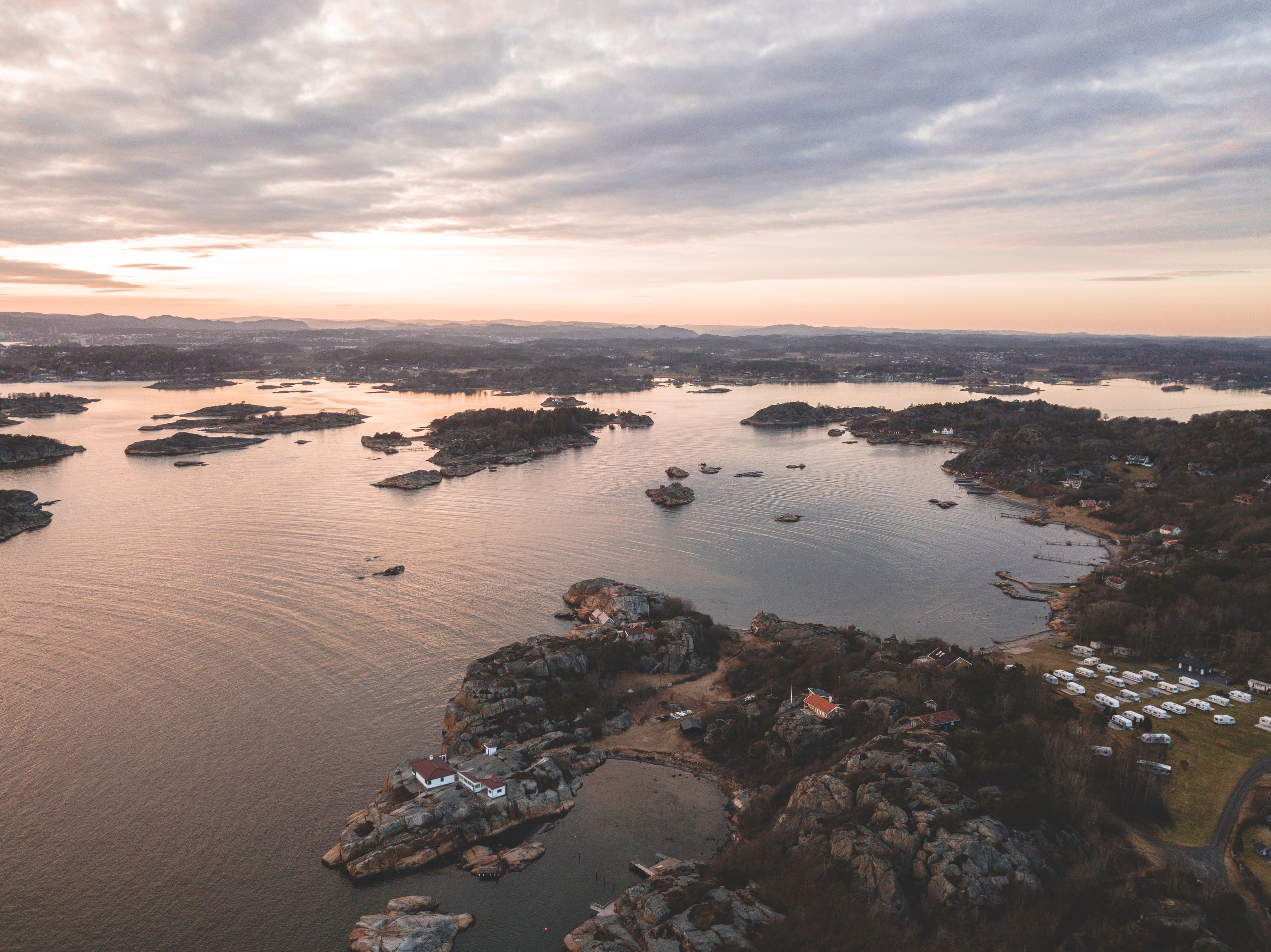 Aerial Photo of River · Free Stock Photo