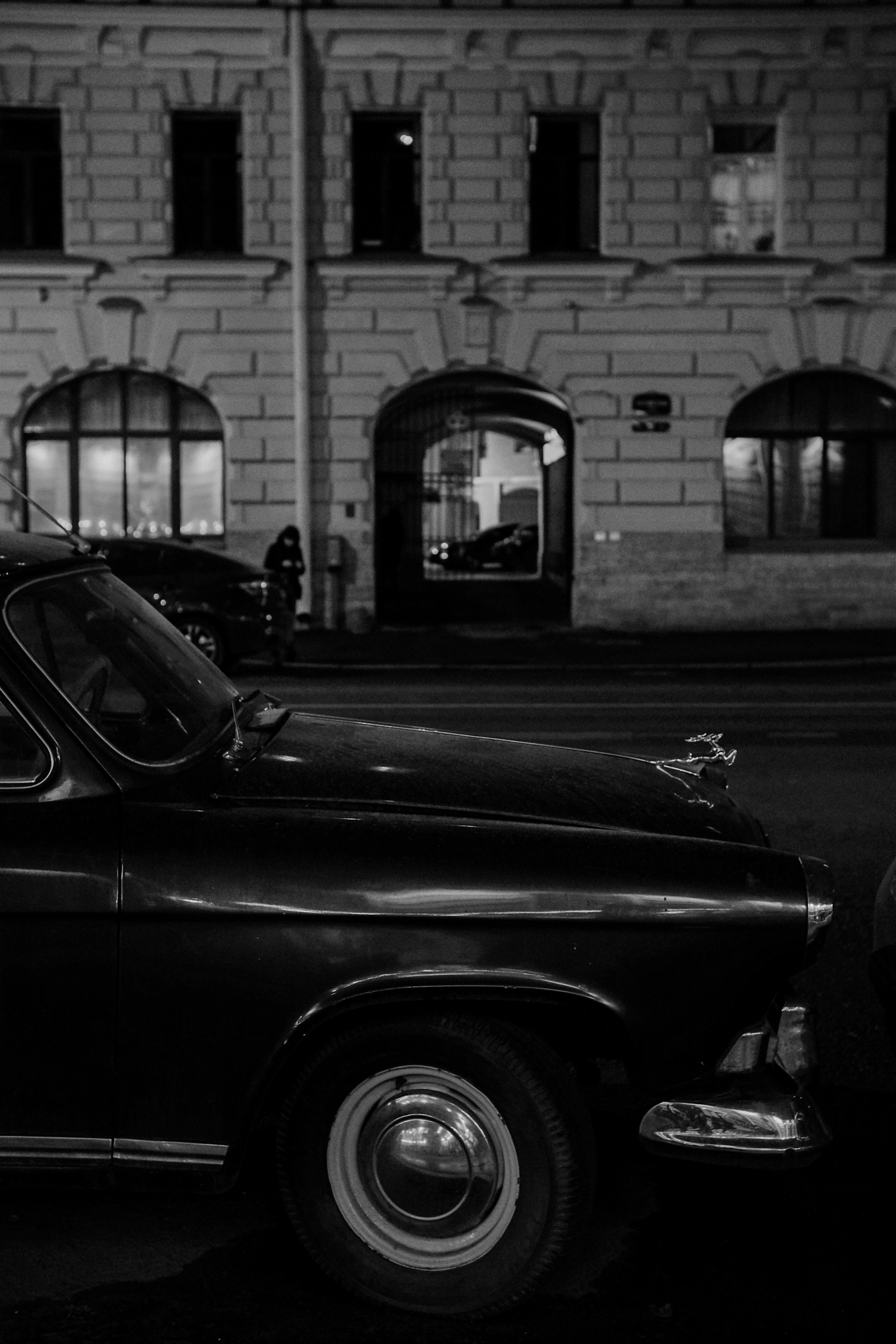 Car Grayscale Photography · Free Stock Photo