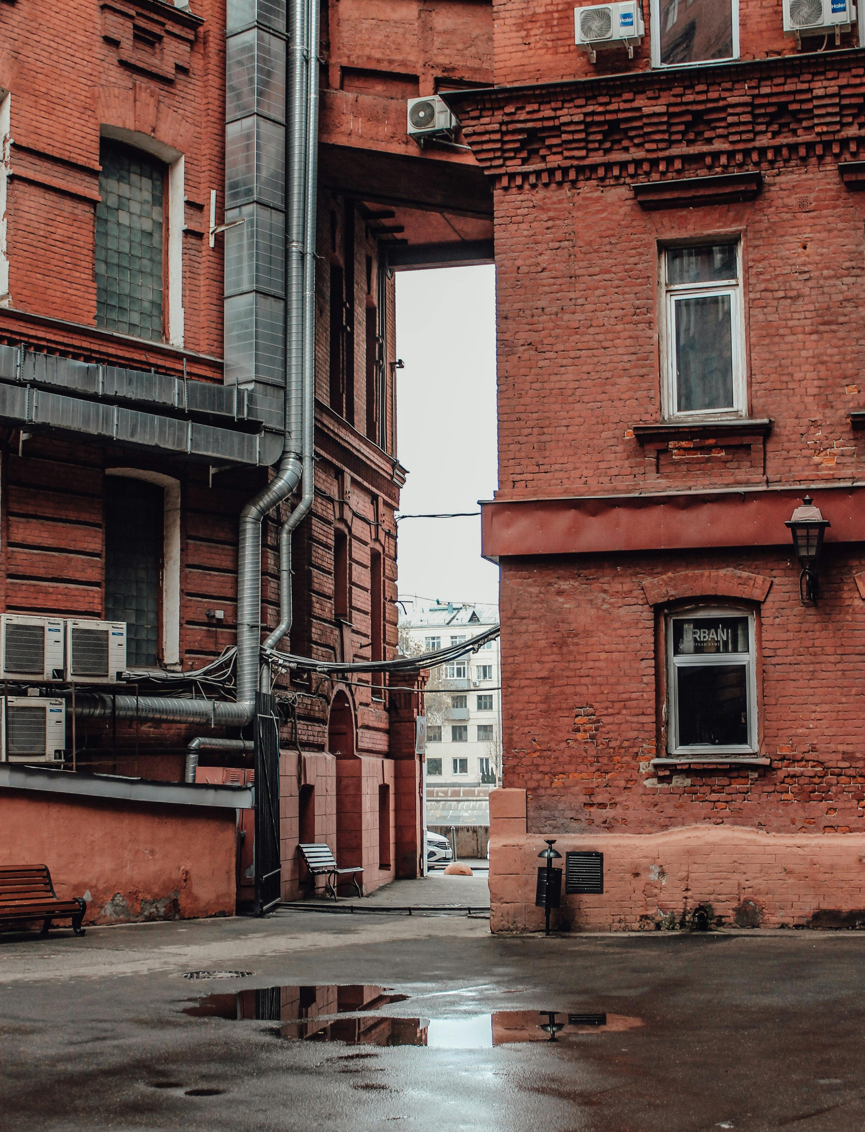 Brown Brick Buildings · Free Stock Photo