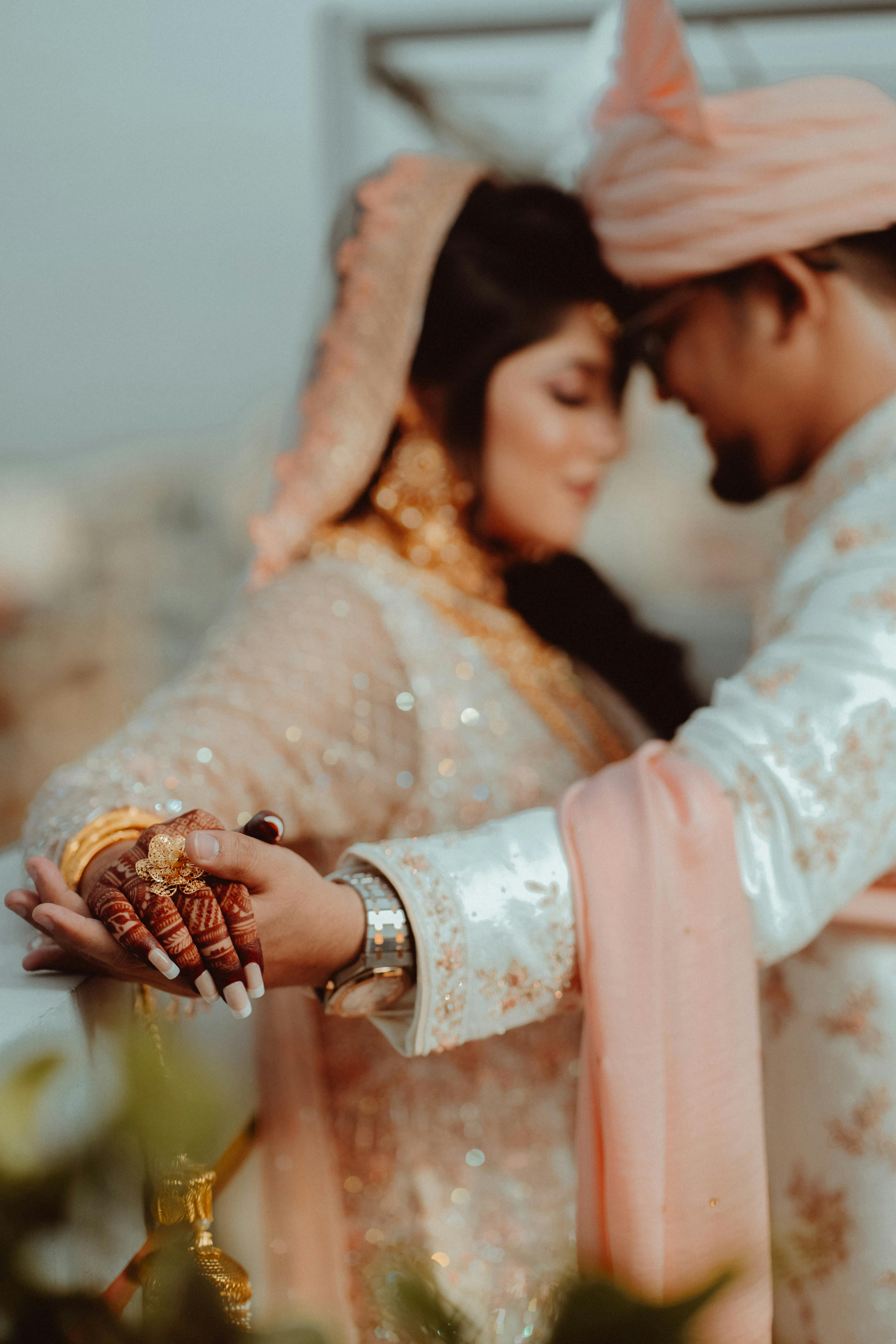 Pakistani Bride And Groom Romantic