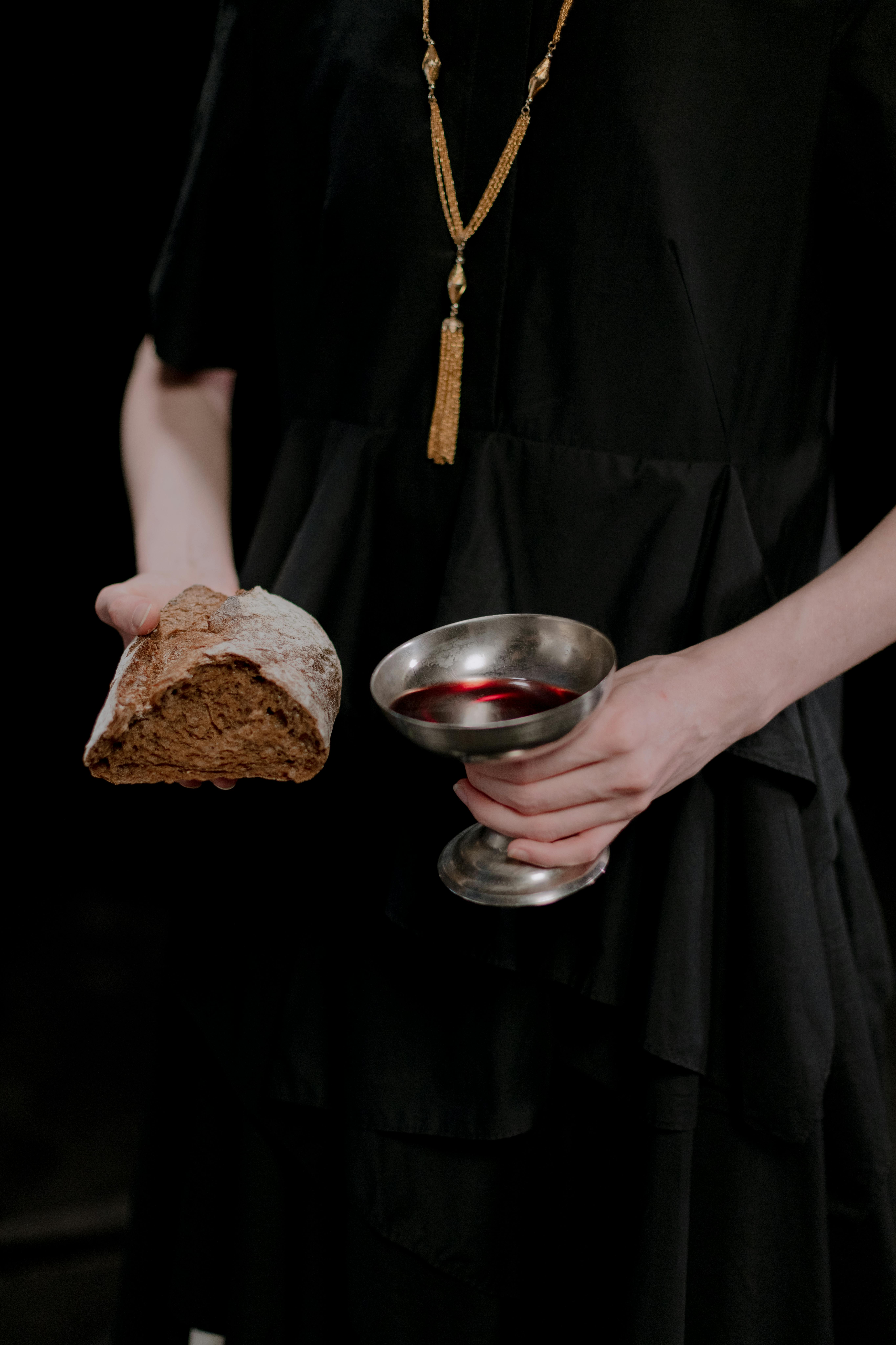 Bread And Wine Communion Photos, Download The BEST Free Bread And Wine ...