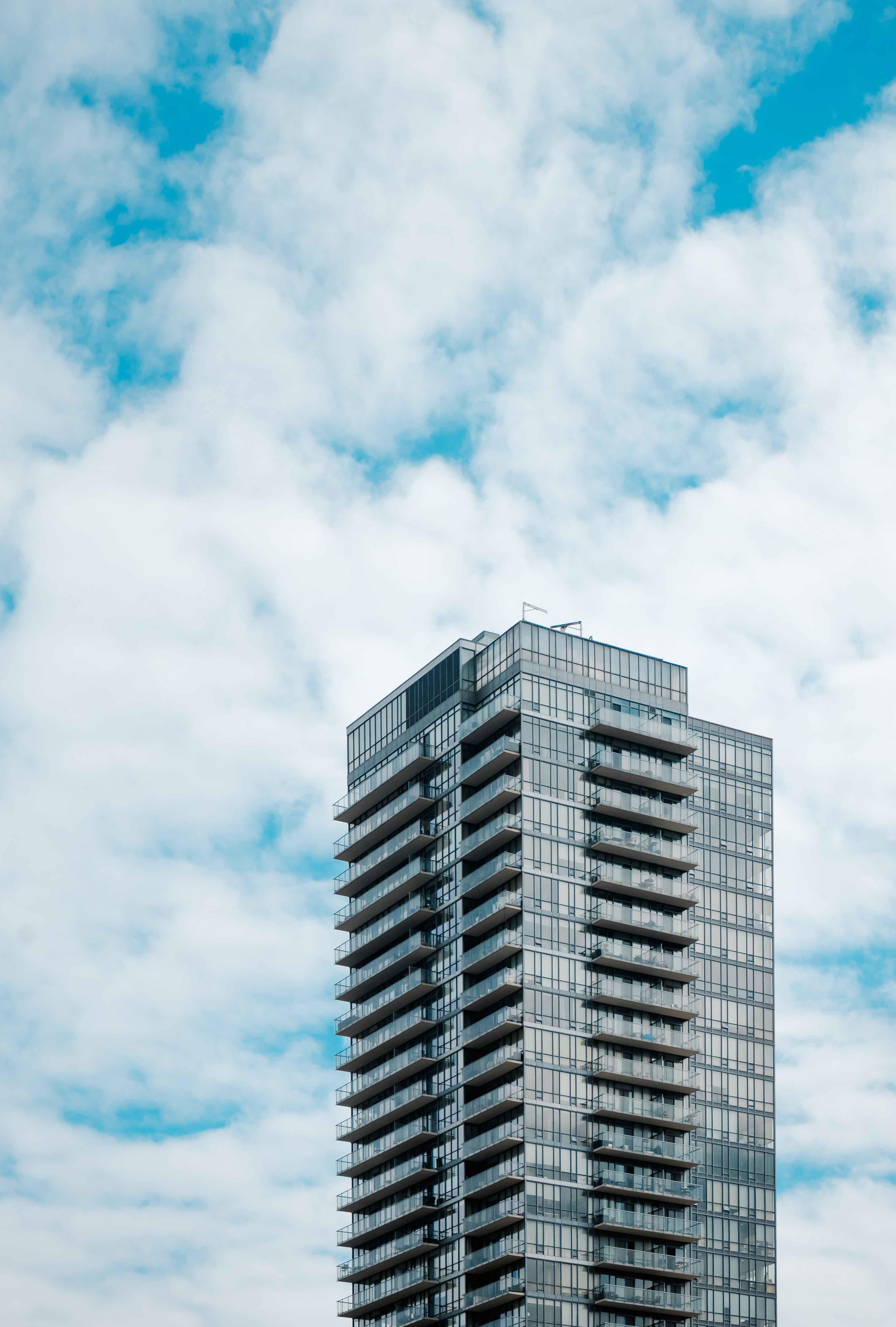 High Angle Photo of Gray High Rise Building · Free Stock Photo