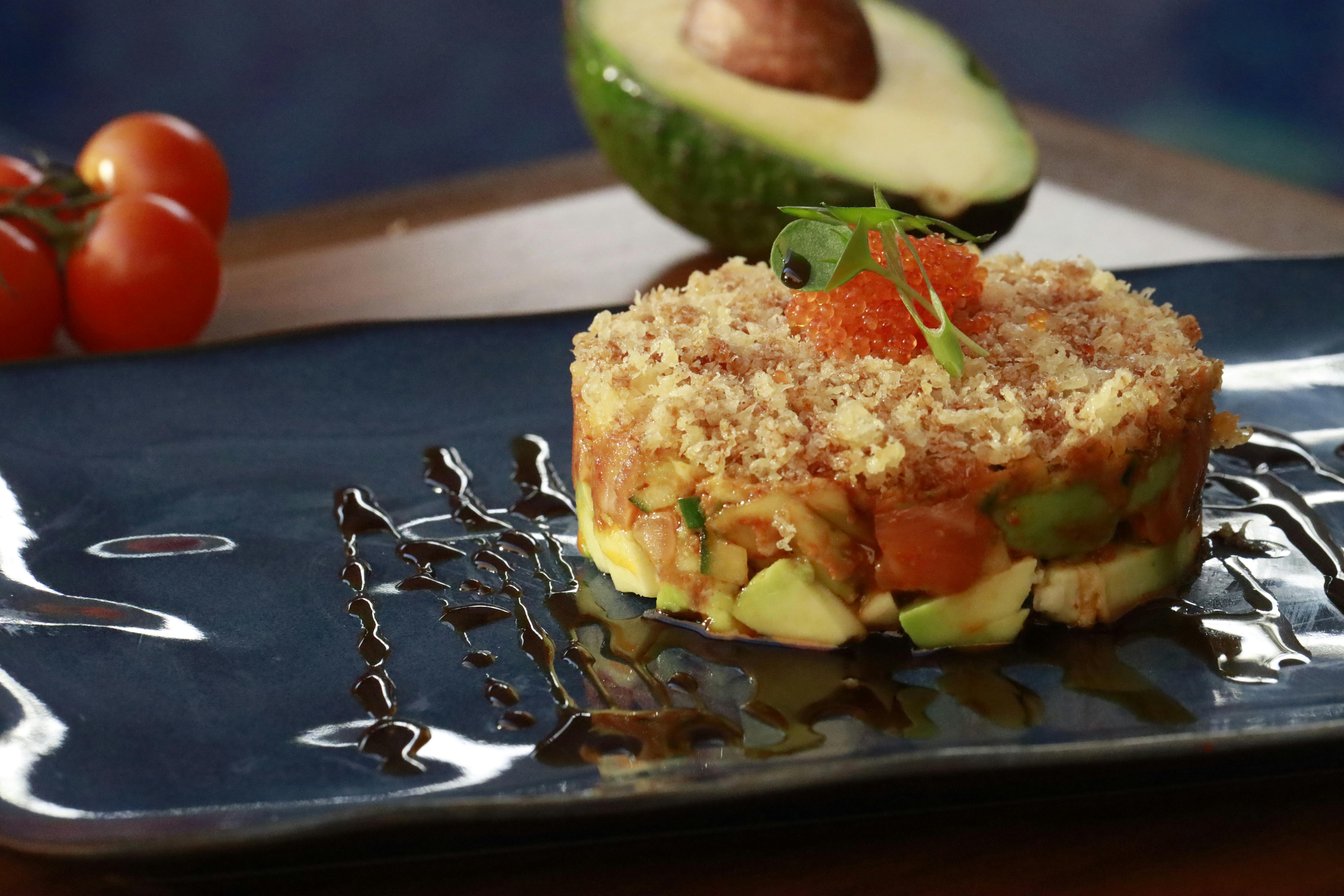 Close-up of a Tartare Dish · Free Stock Photo