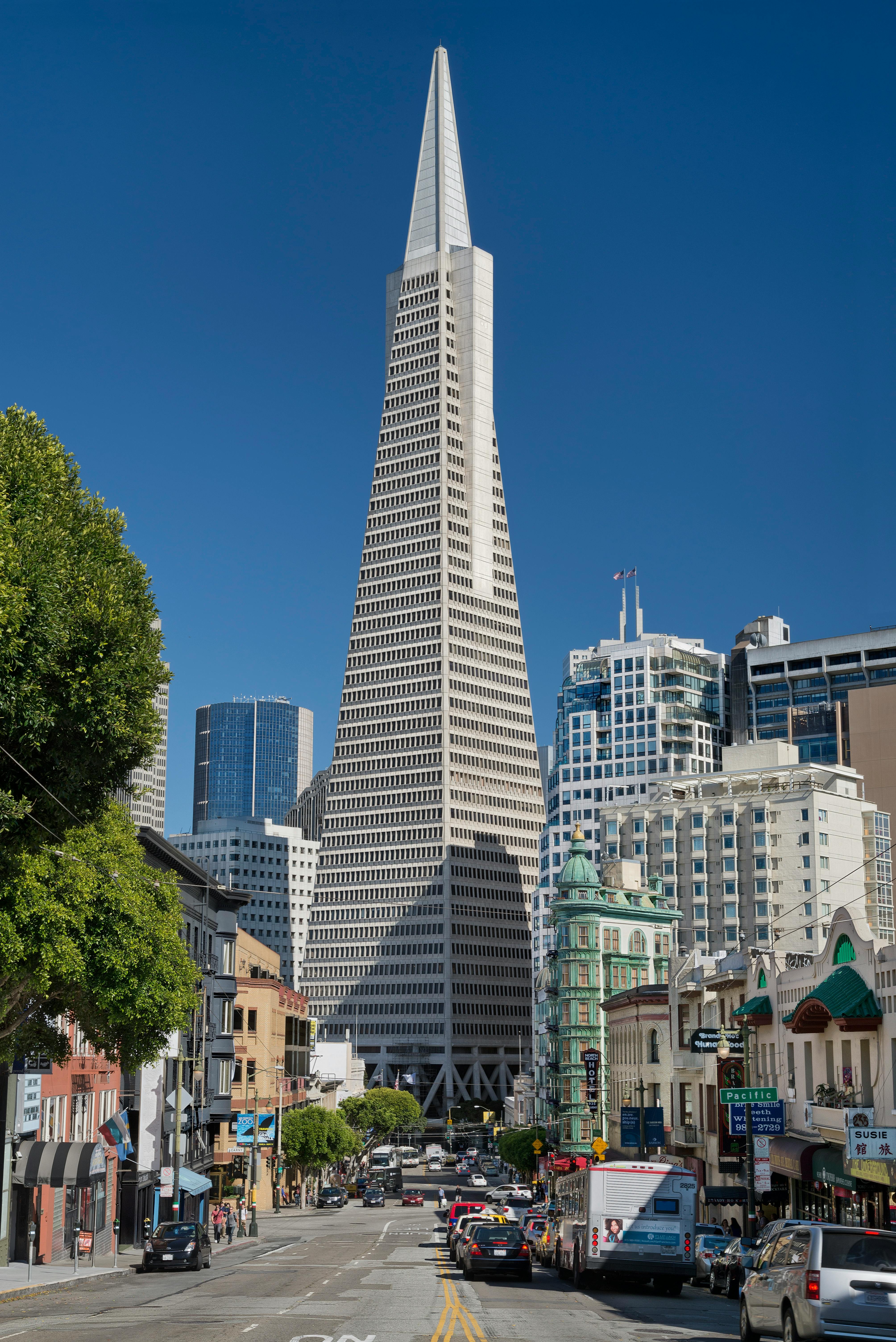 The Transamerica Pyramid in California · Free Stock Photo
