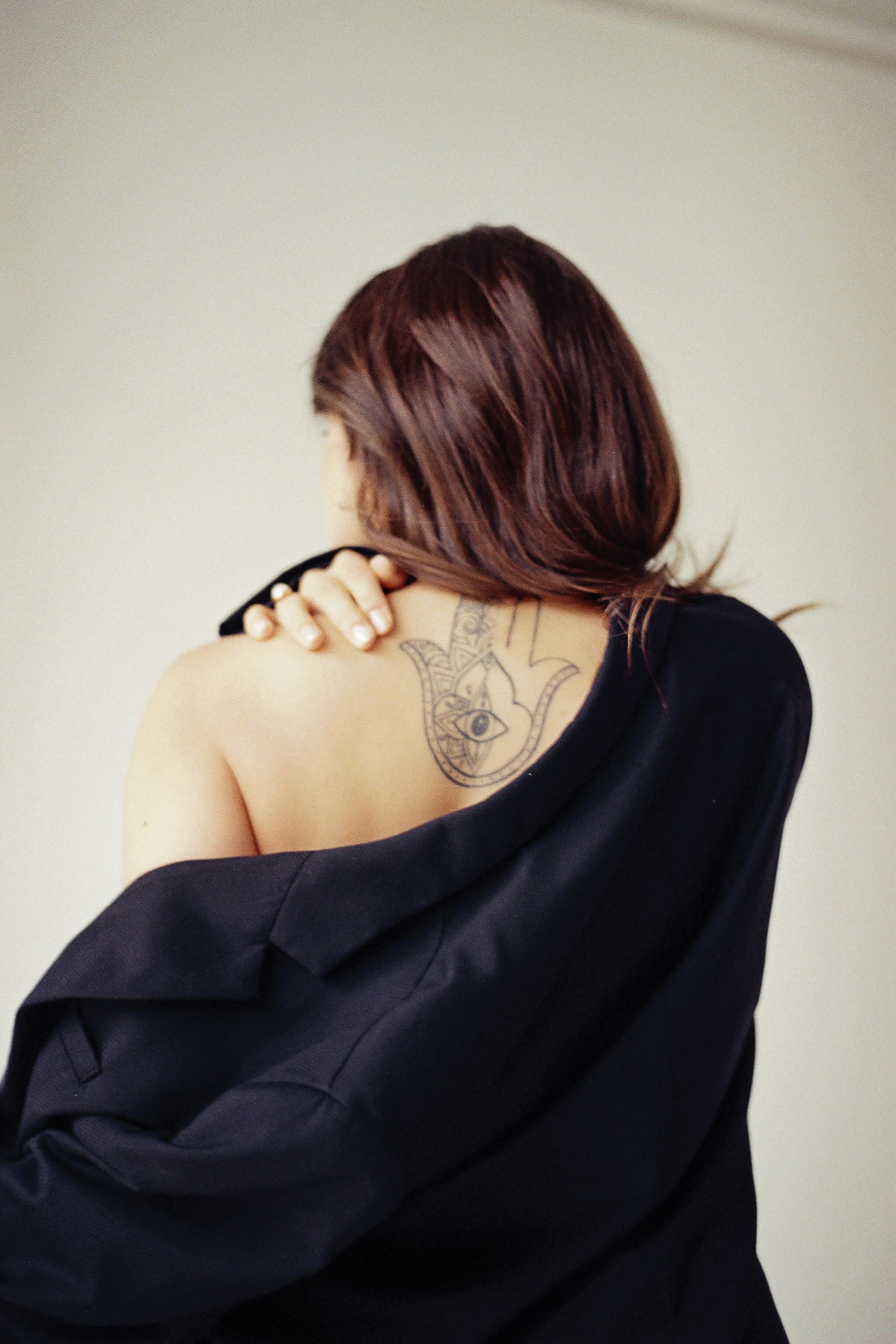 Woman With Tattoo on her Back · Free Stock Photo