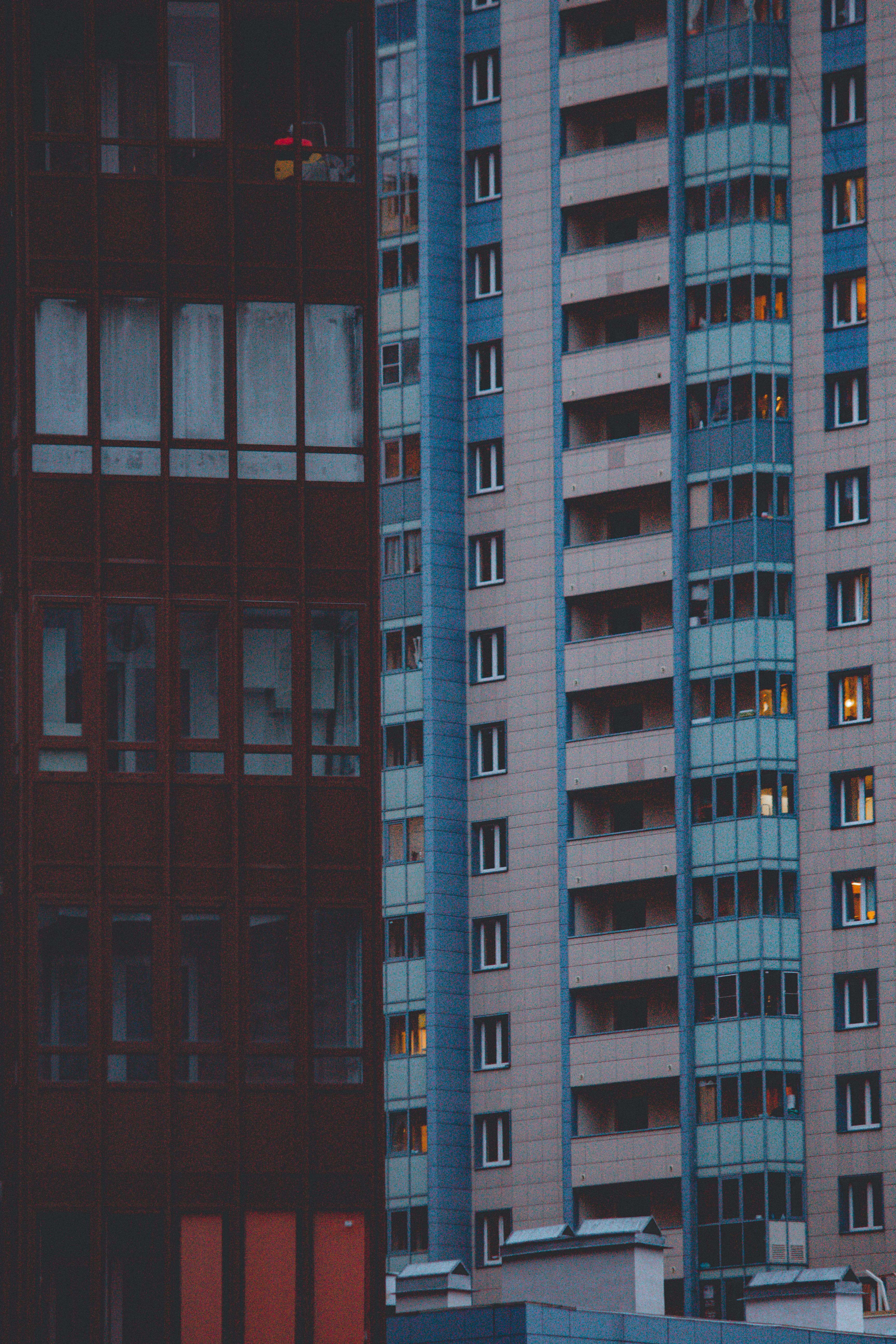City Residential Buildings Close-up · Free Stock Photo