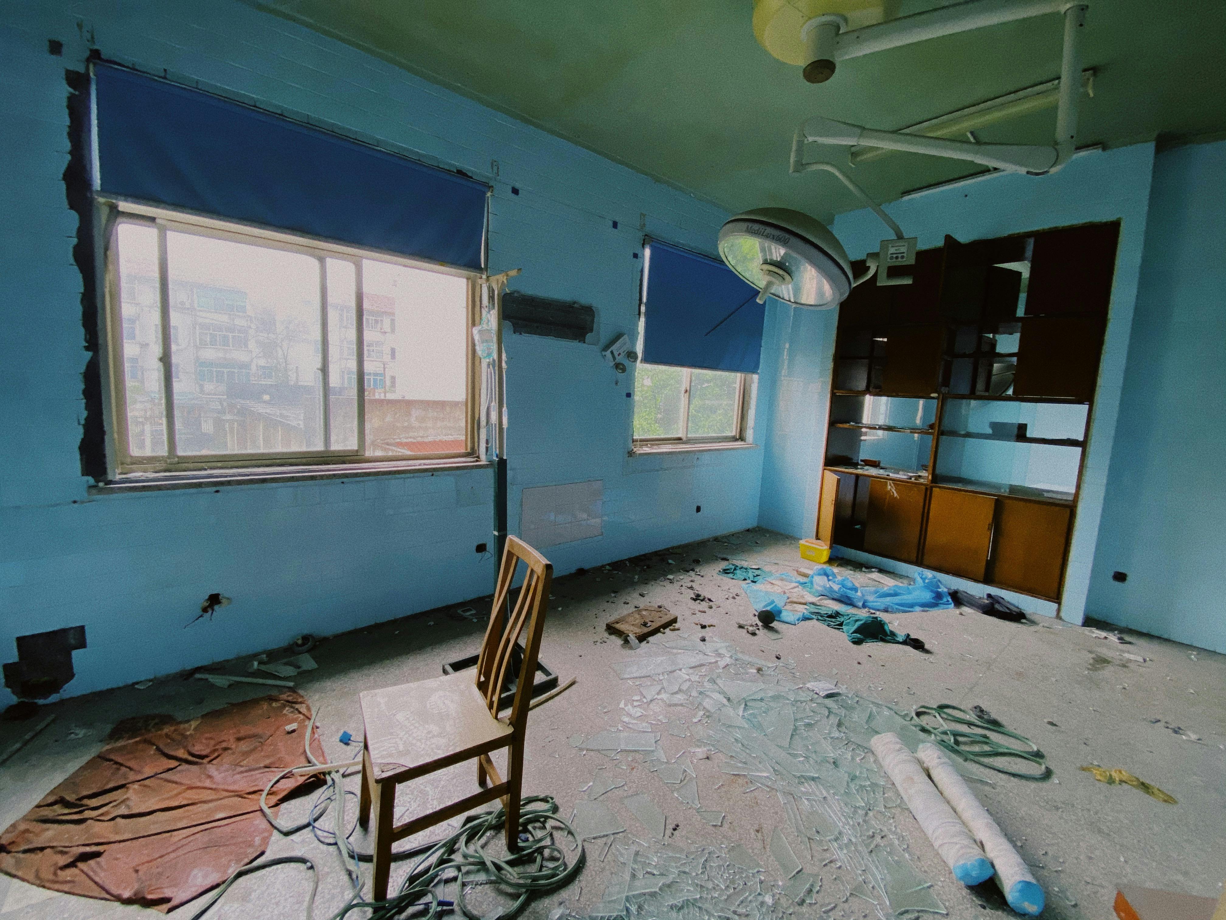 Photo of a Destroyed Office · Free Stock Photo