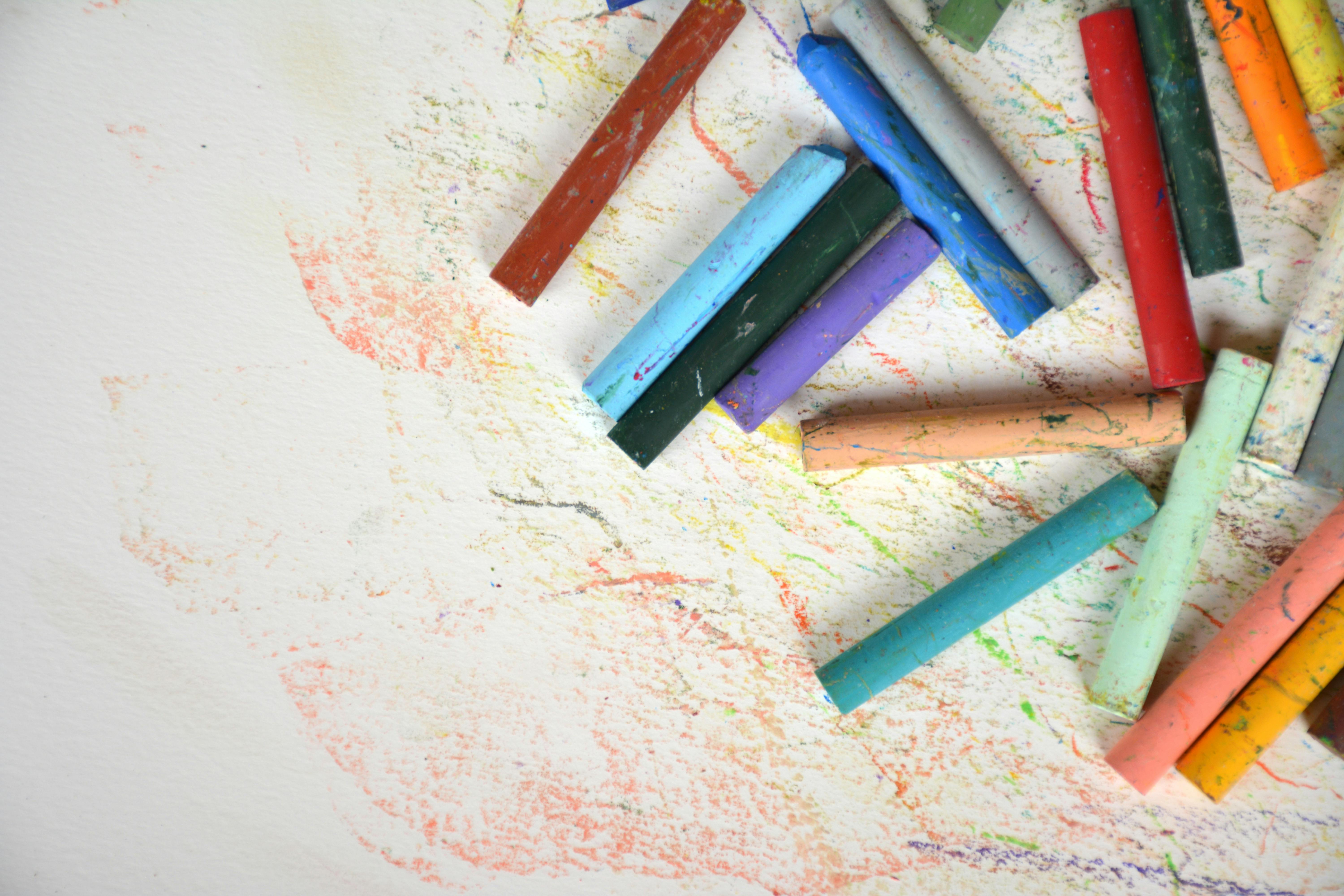 Free stock photo of chalk, color, colorful