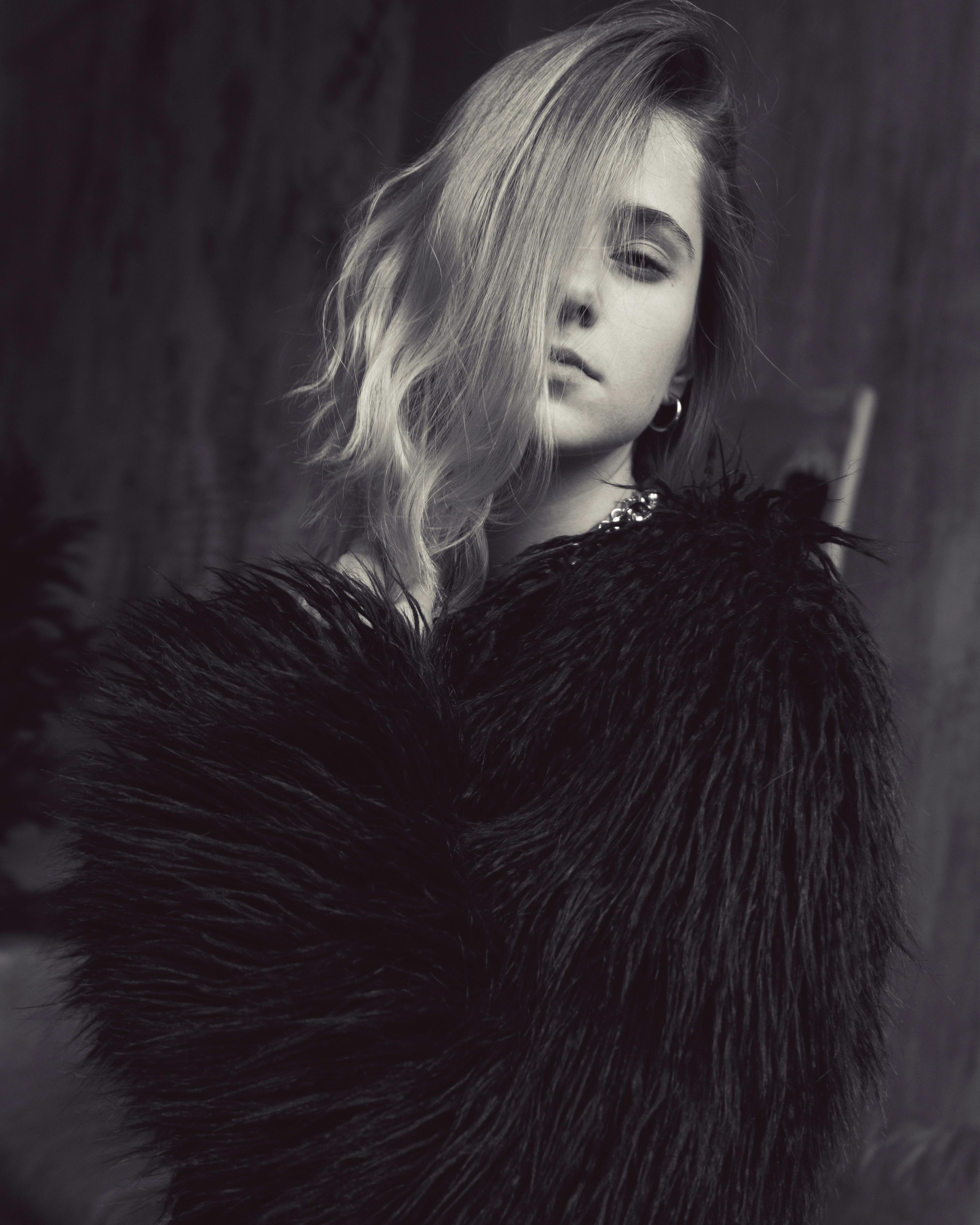 Grayscale Photography of a Messy Office · Free Stock Photo