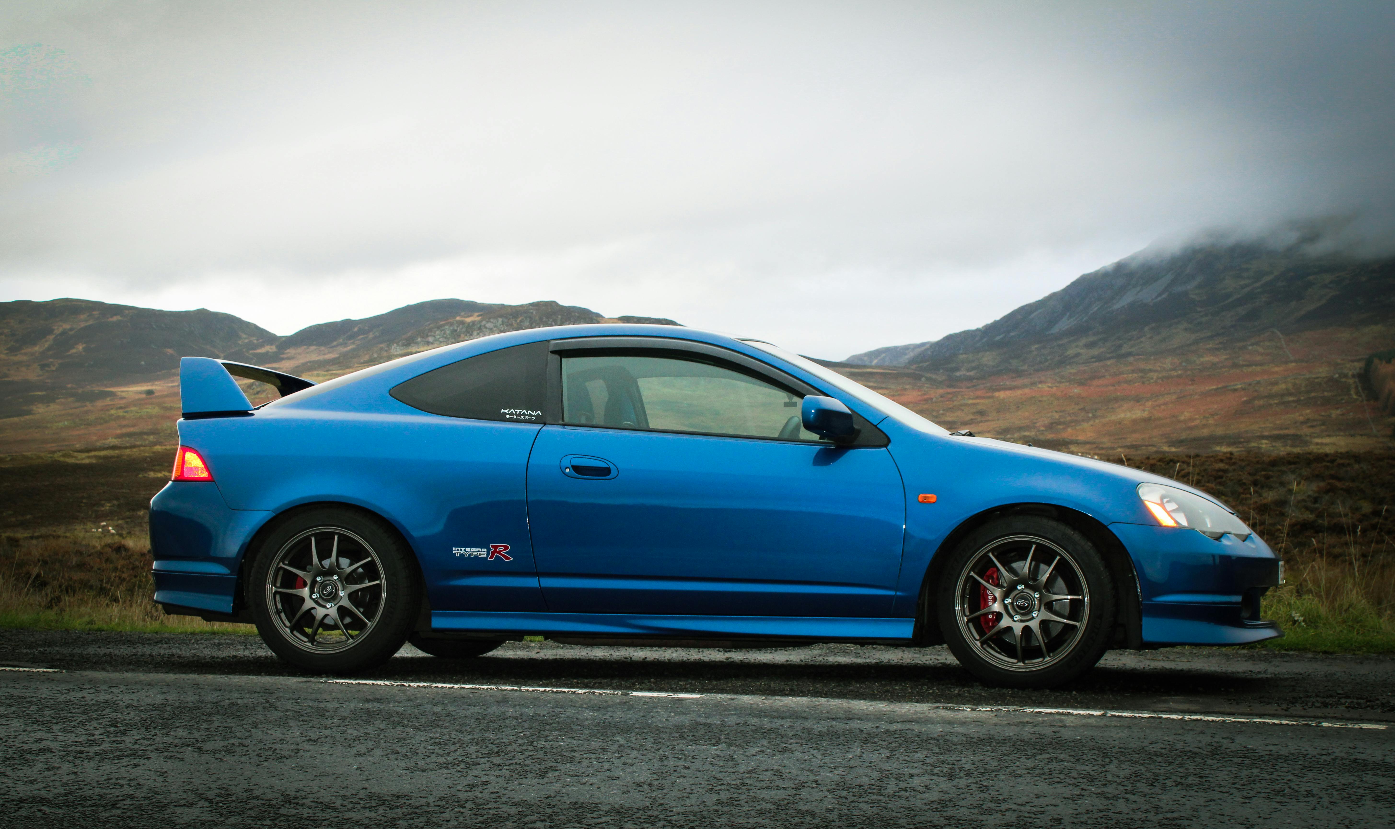 A Blue Honda Integra · Free Stock Photo