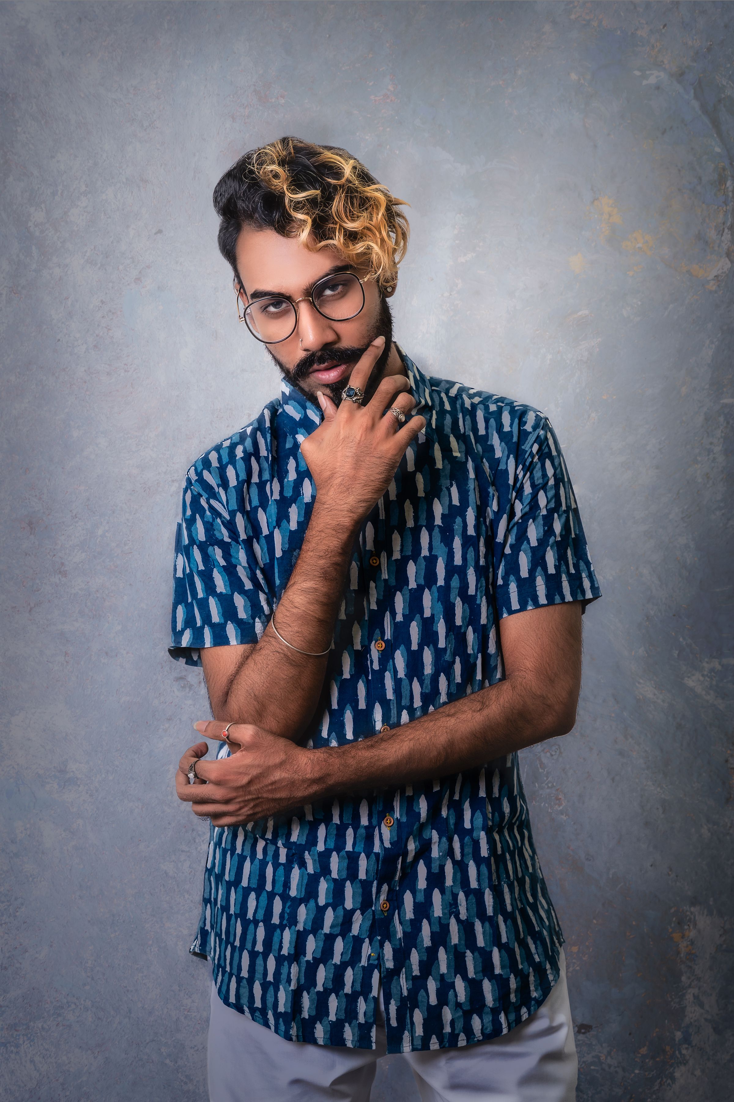 Man Wearing Button Down Shirt Looking Afar · Free Stock Photo