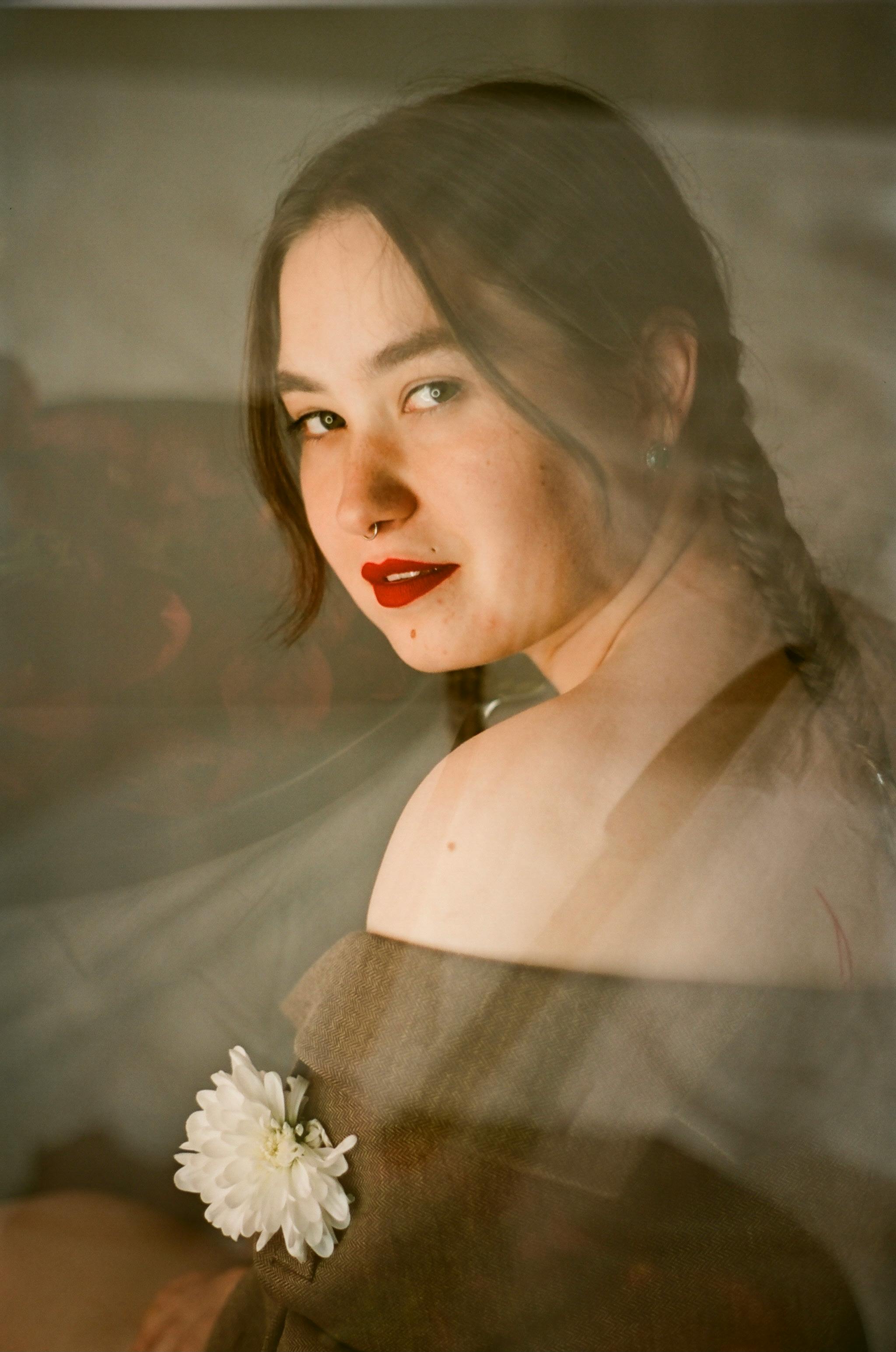 A Woman Reading a Script · Free Stock Photo