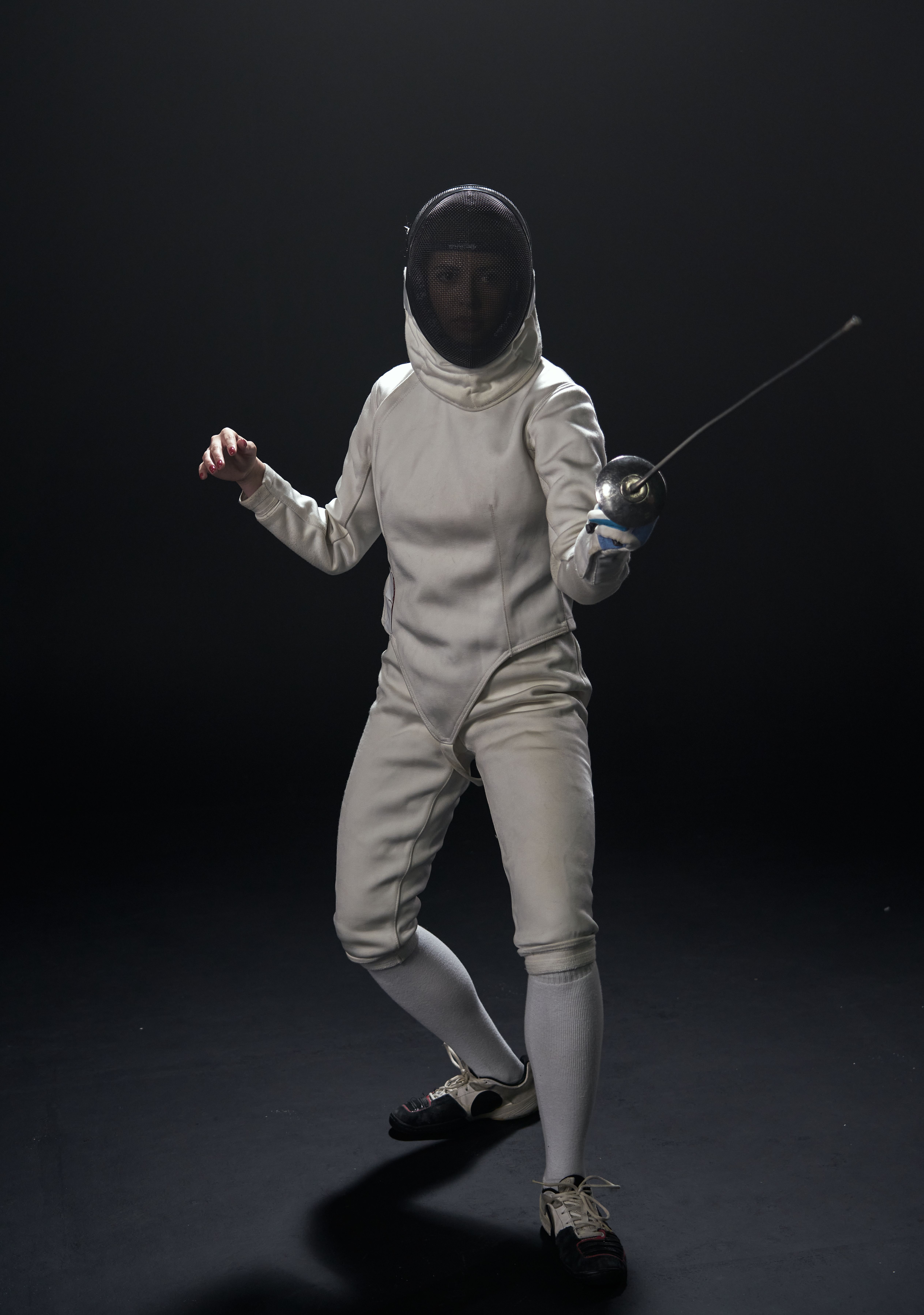A Fencer in a Stance · Free Stock Photo