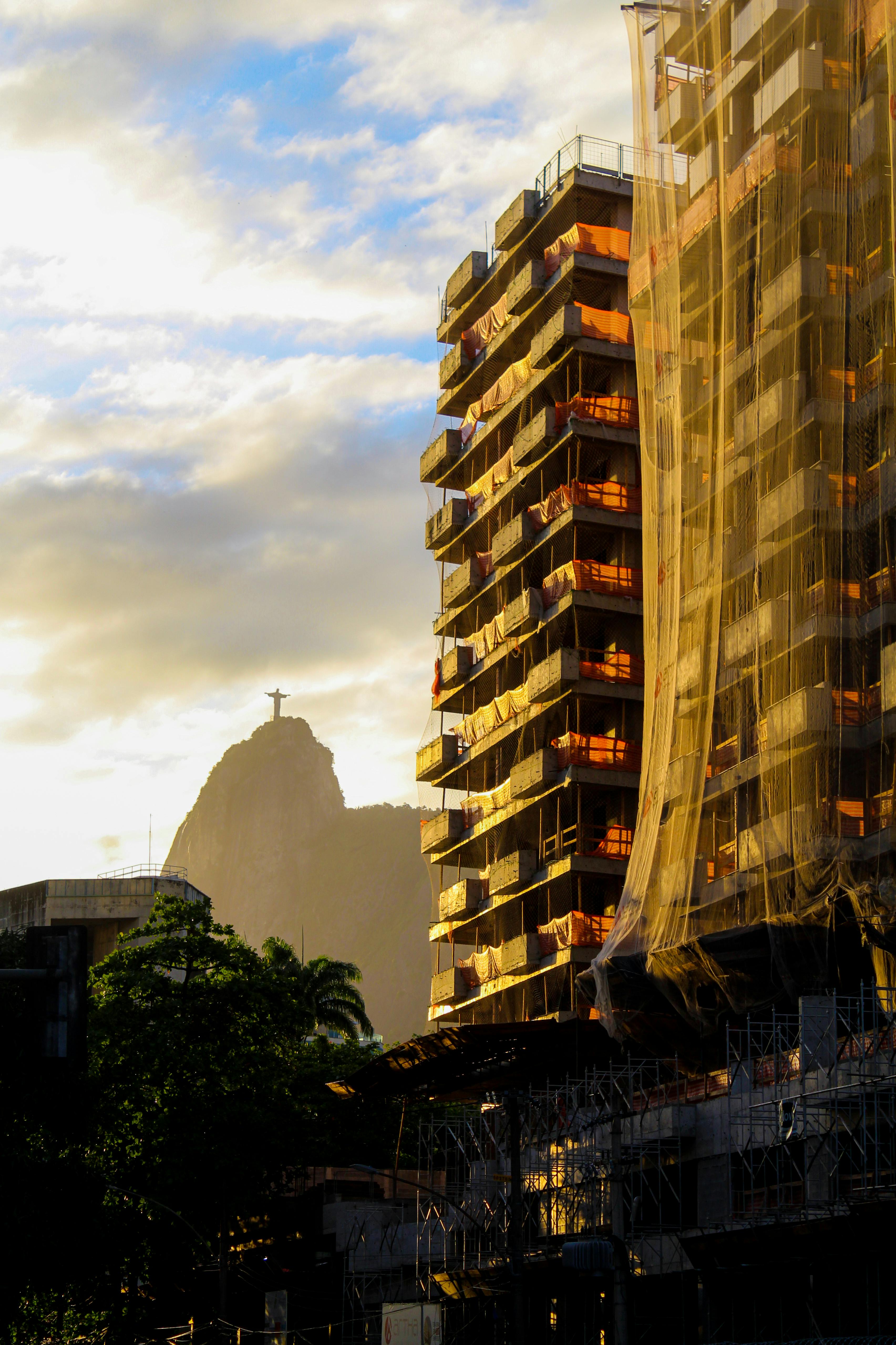 Residential Buildings at Sunrise in Rio de Janeiro, Brazil · Free Stock ...