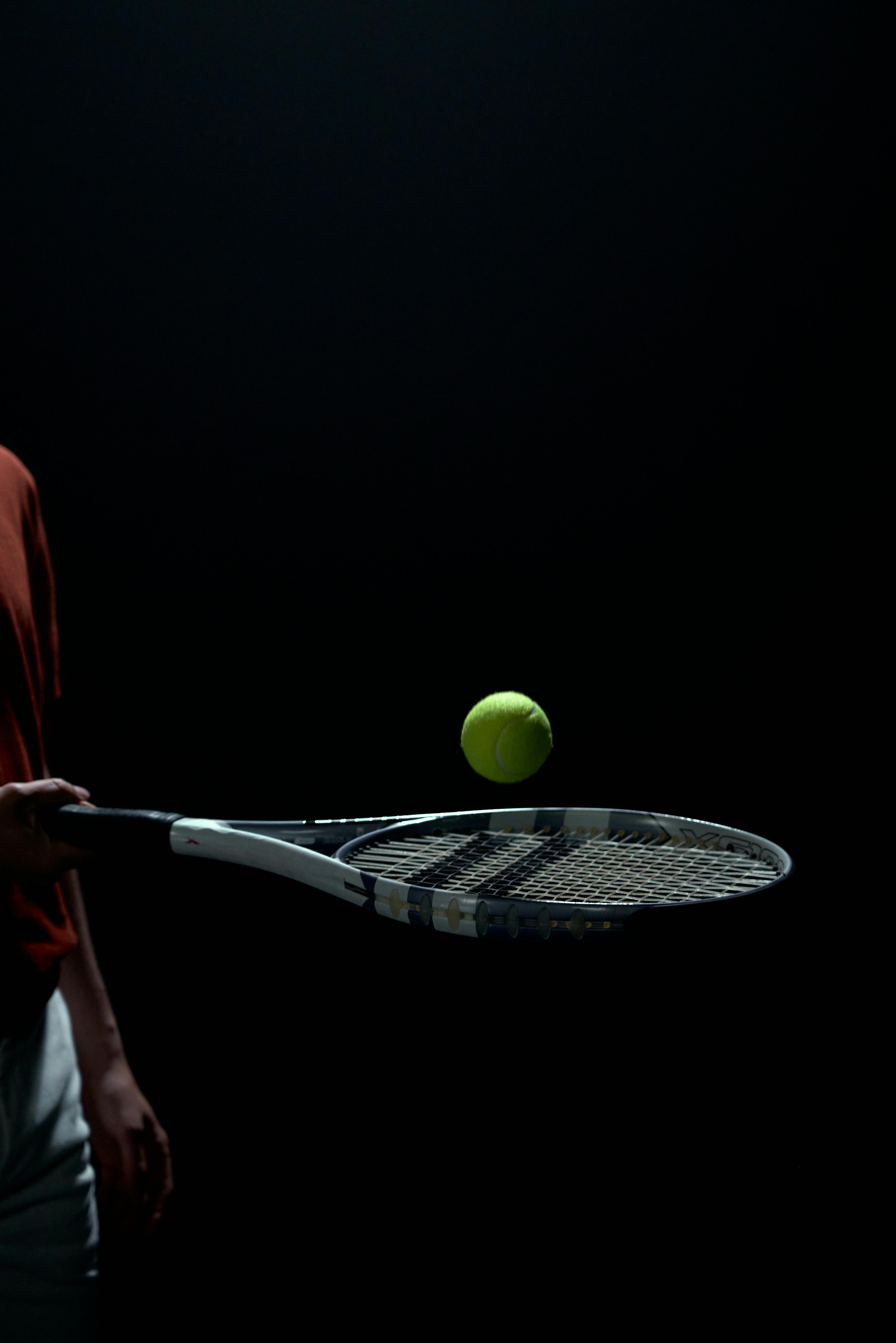 Tennis Racket and Tennis Ball · Free Stock Photo