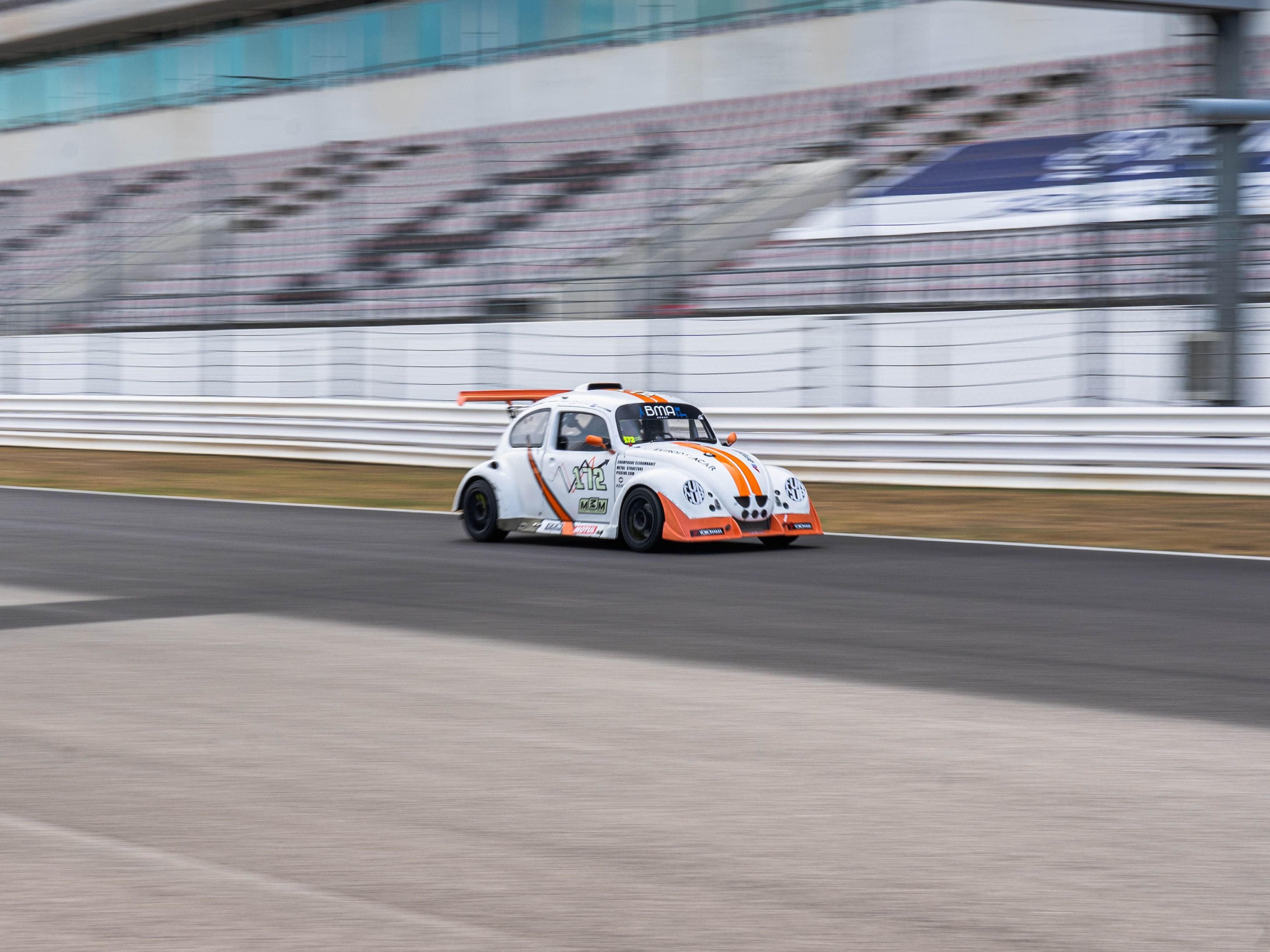 Car Drifting on the Race Track · Free Stock Photo