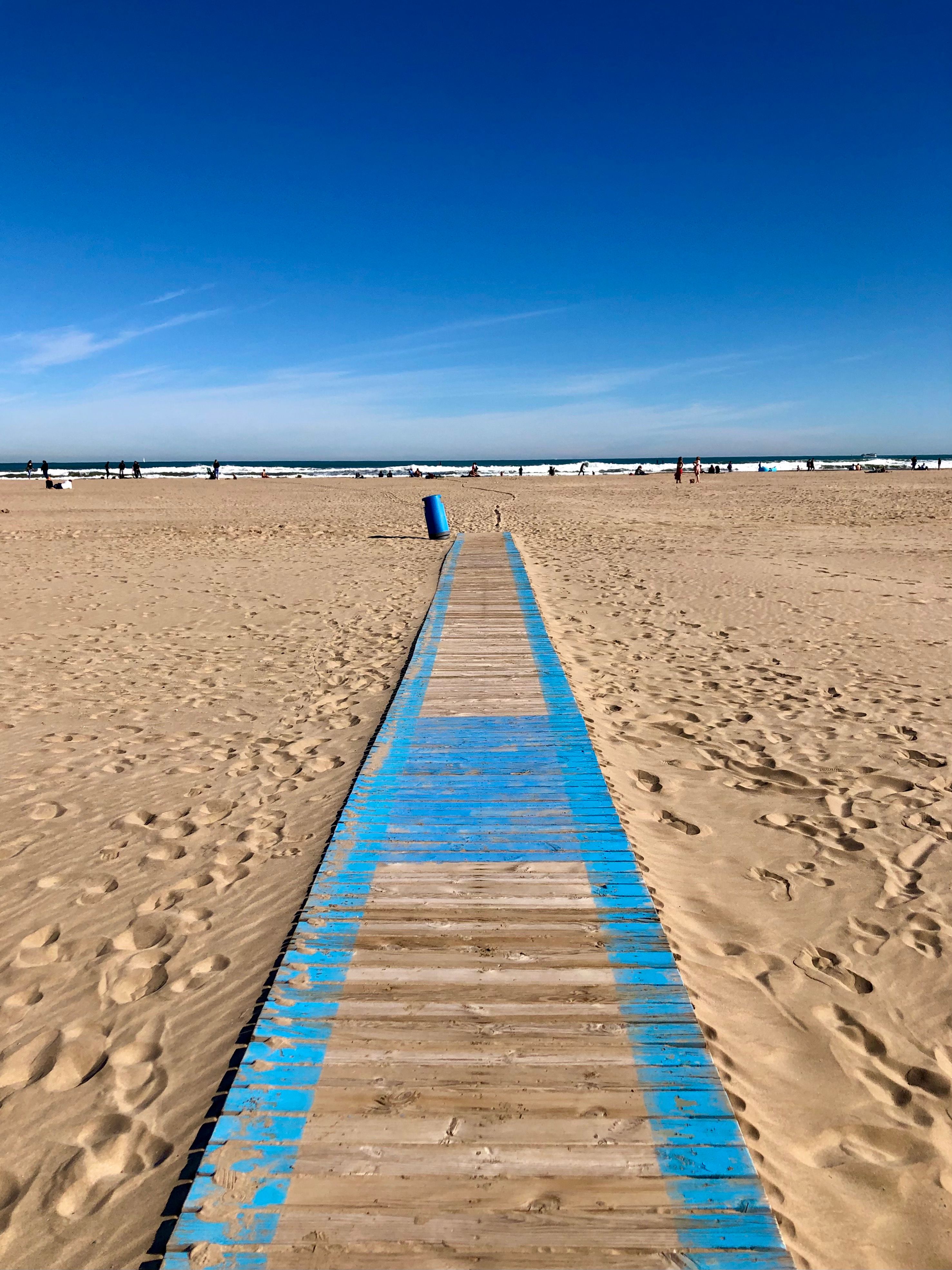 A View of a Beach and Dock · Free Stock Photo