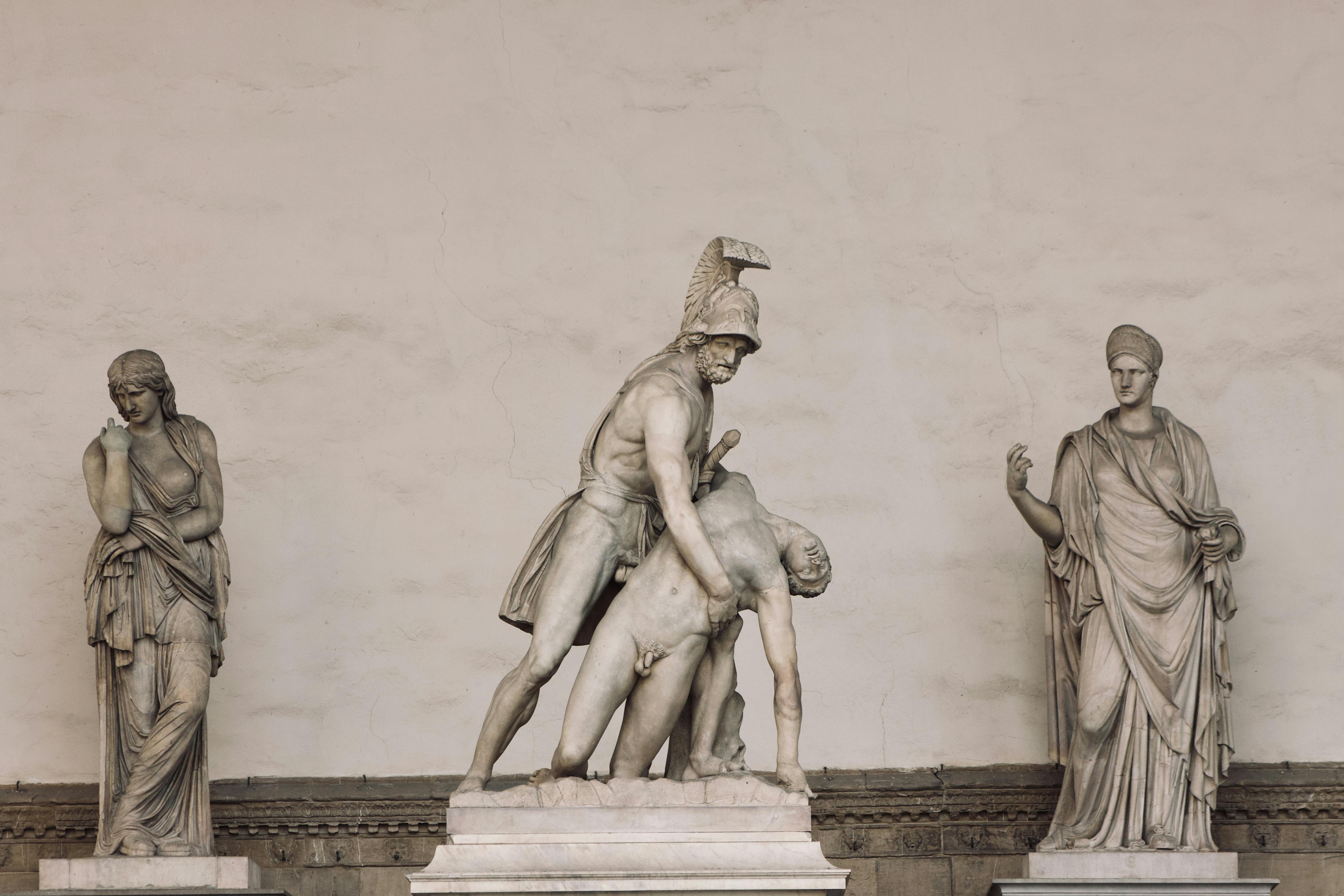 Pasquino Group Sculptures · Free Stock Photo