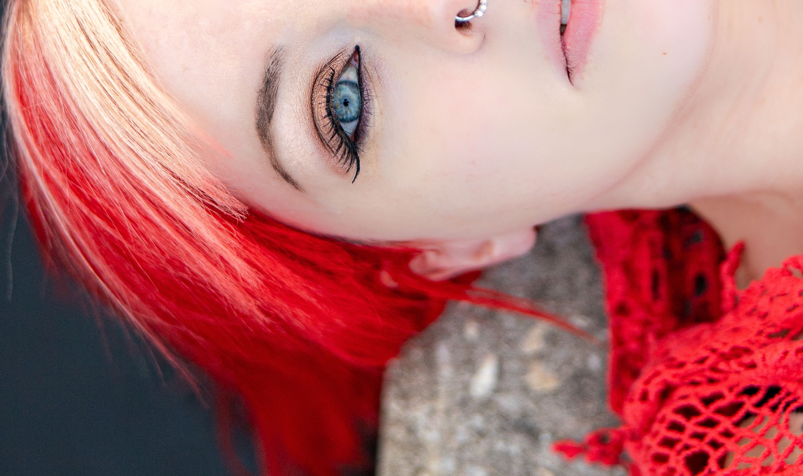 Extreme Close Up of Person's Face · Free Stock Photo