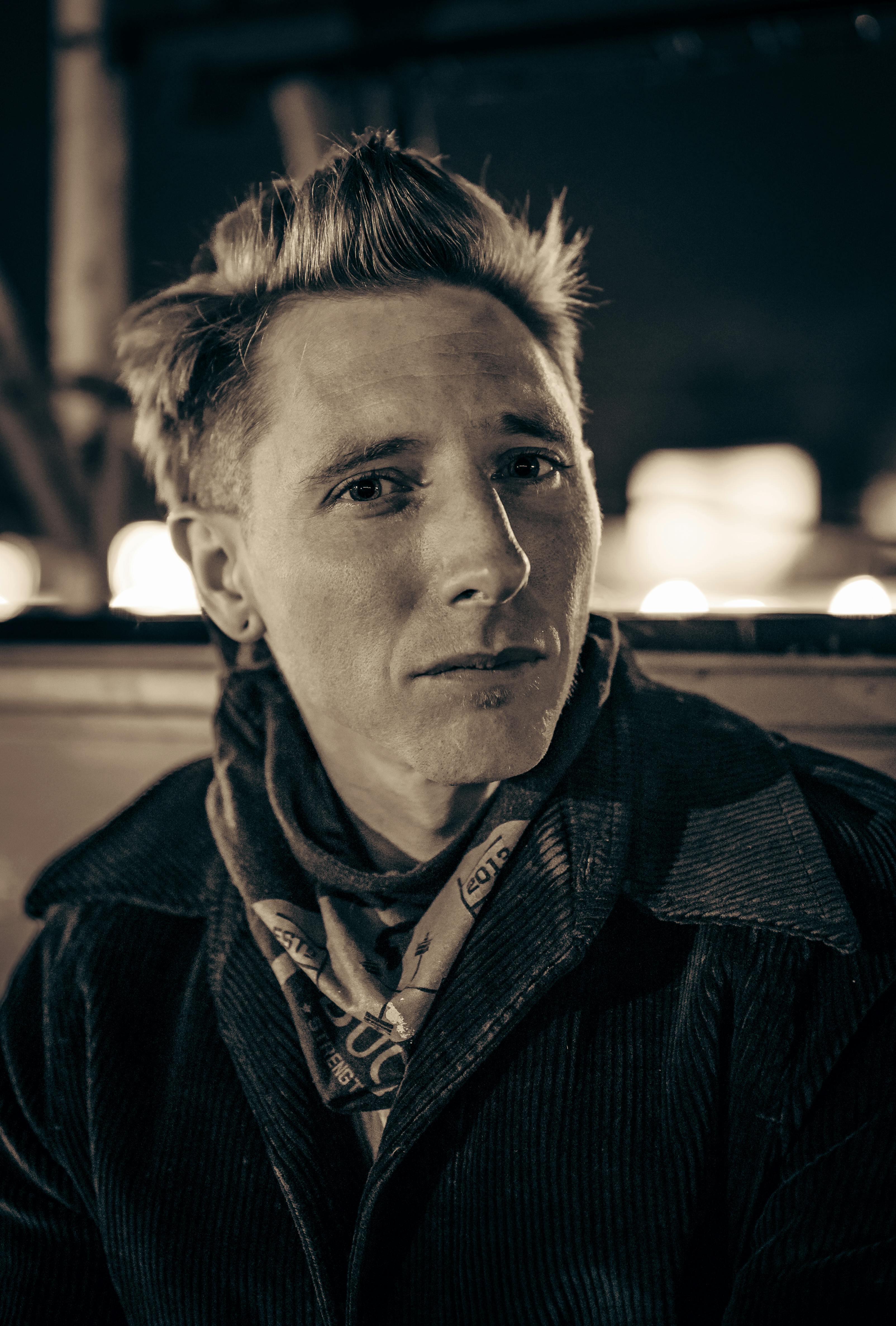 Grayscale Photo of Good Looking Man · Free Stock Photo