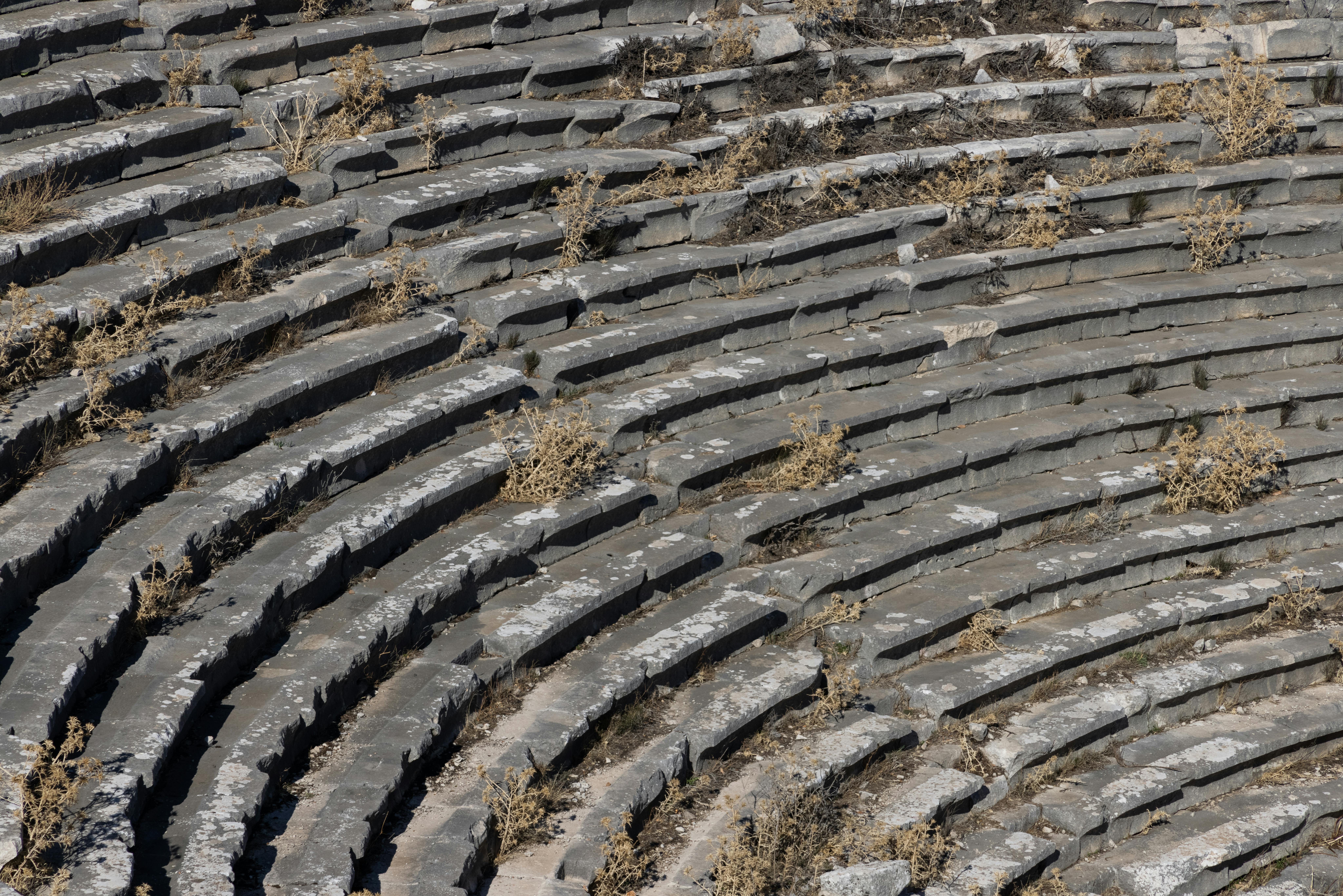 Aerial Photography of an Ancient Stadium · Free Stock Photo