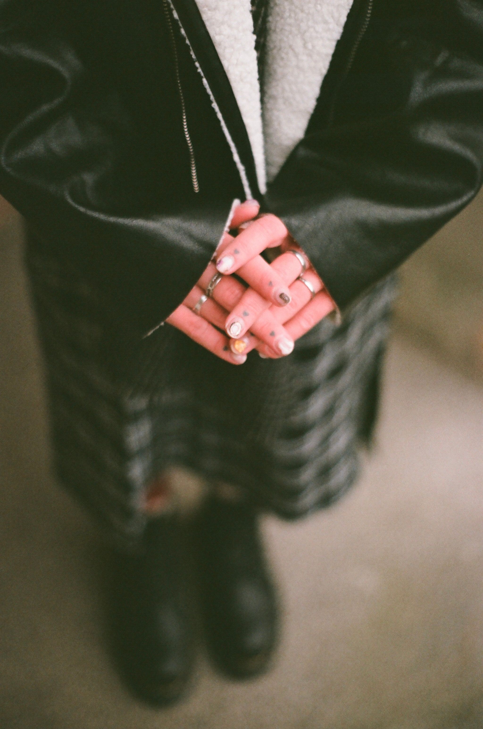 Female Hands Crossed · Free Stock Photo