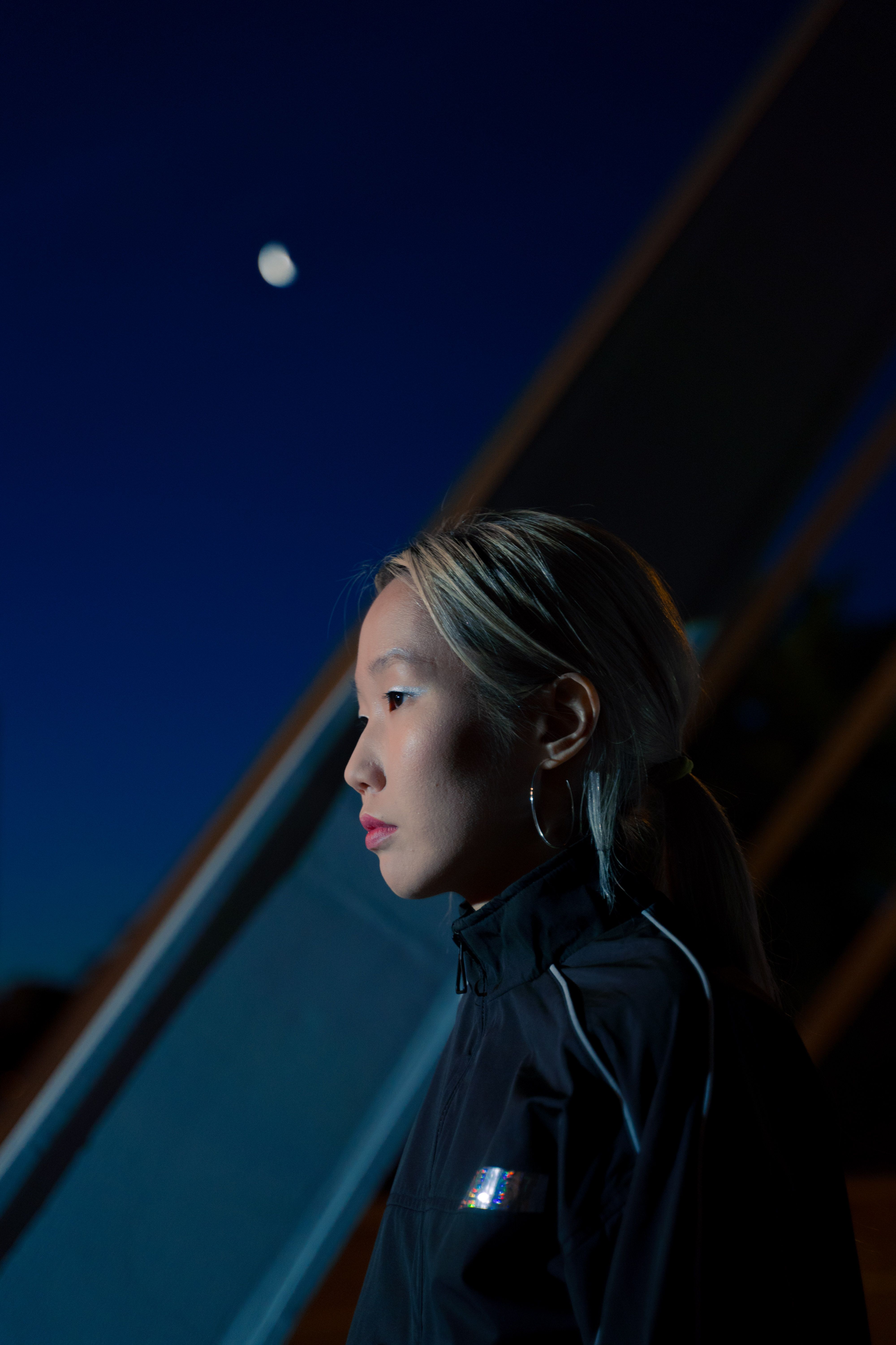 Woman in Black Zip Up Jacket · Free Stock Photo